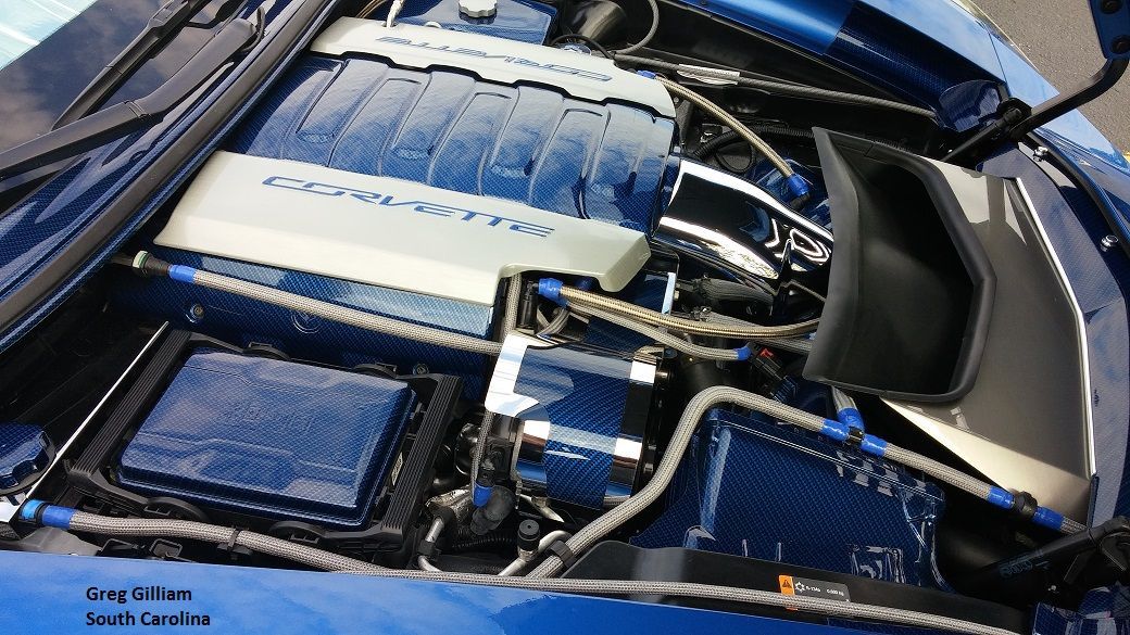 Laguna Blue Engine Bay Pics | Stingray Corvette Forum