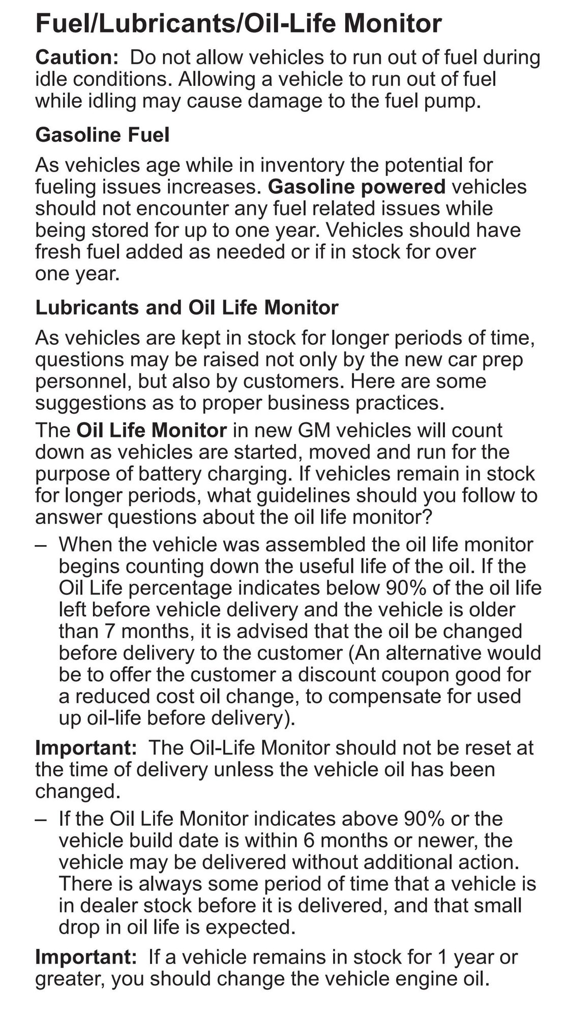 Oil Life Sensor Seems A Little Change Happy - CorvetteForum - Chevrolet ...