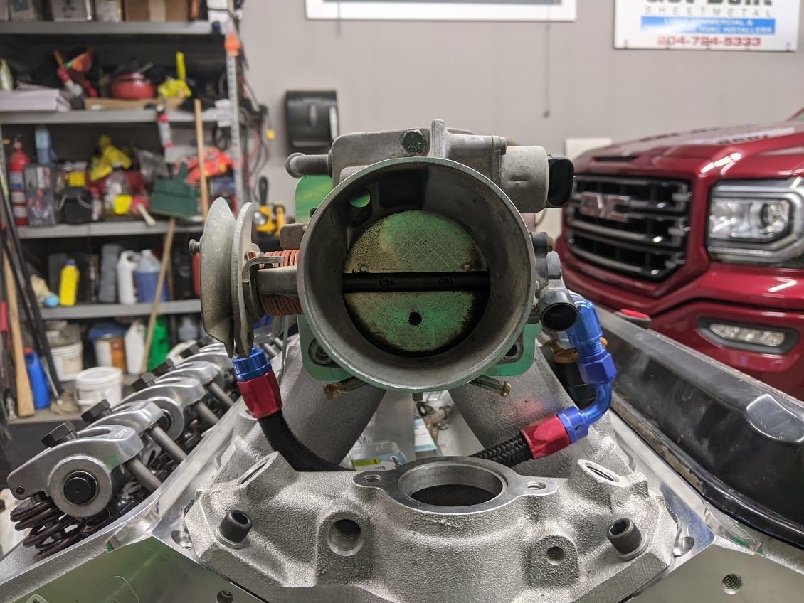 Pro Flo XT Intake with DIY adaptor for TPI Throttle body - Page 2 ...