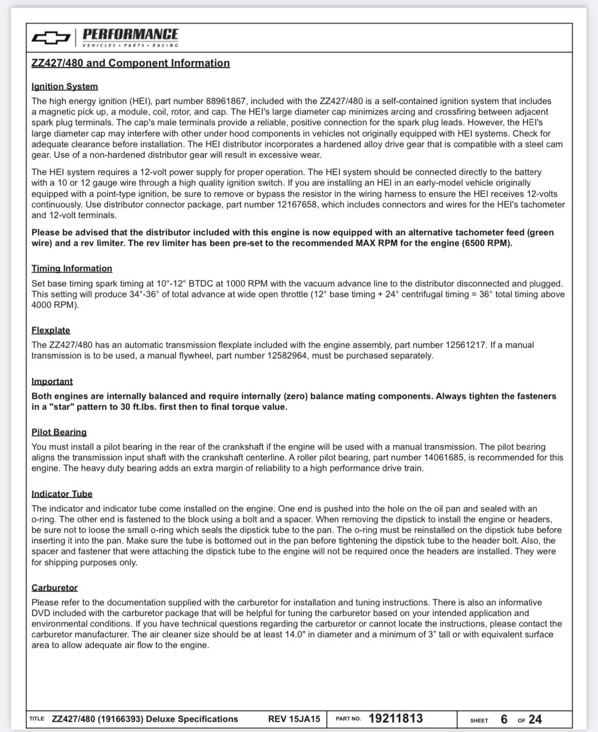 C2 Fired Up the New 427 (w/ZZ427 Cam) in My 65 L78 Roadster ...