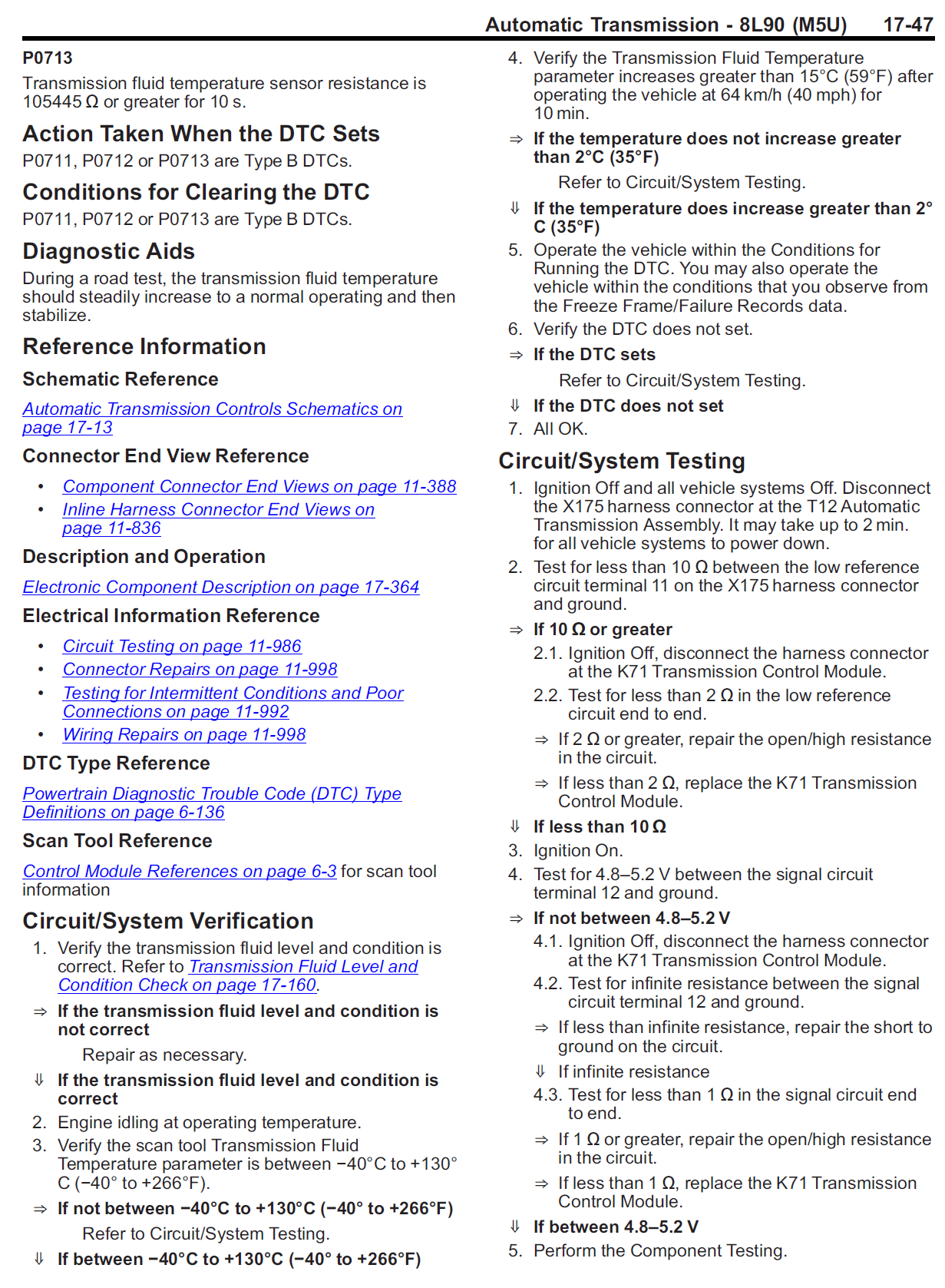 Codes P0700 and P0711 - CorvetteForum - Chevrolet Corvette Forum Discussion