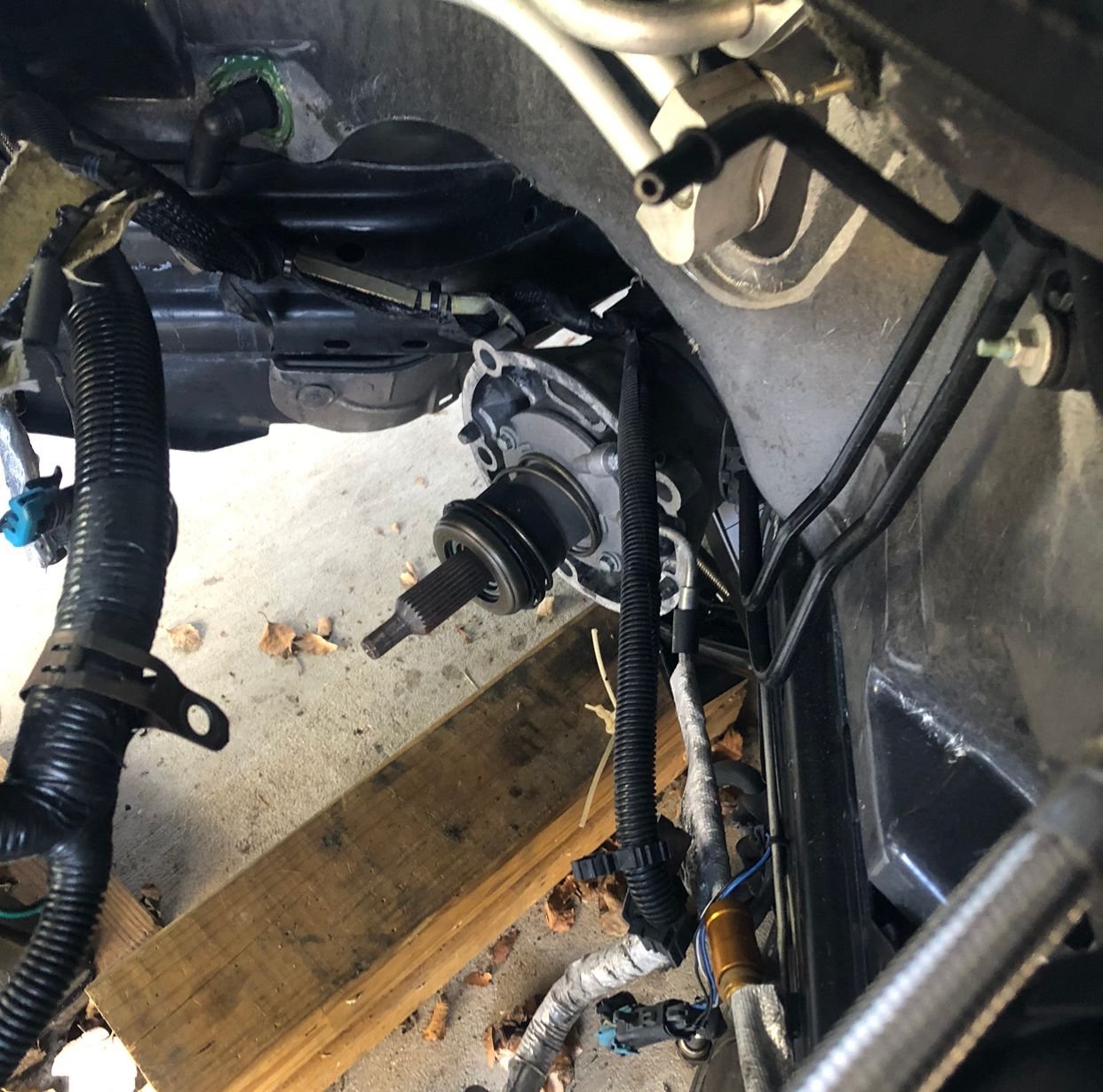 Engine Install Troubles - Mating Engine to Torque Tube - CorvetteForum ...