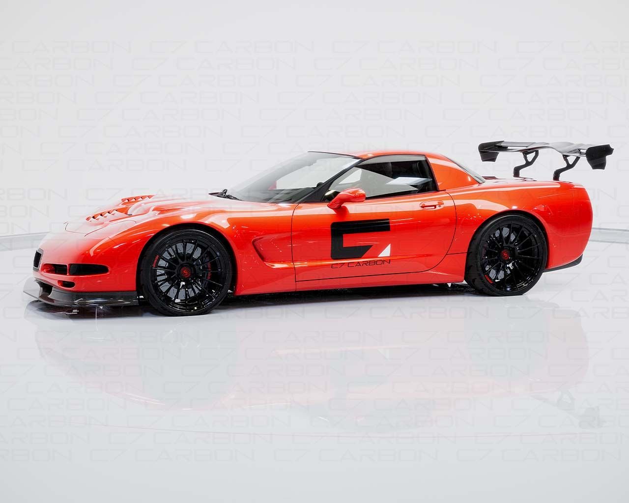 C5R Style wide body kit / Wide body fenders / C5R Style hood and lots ...