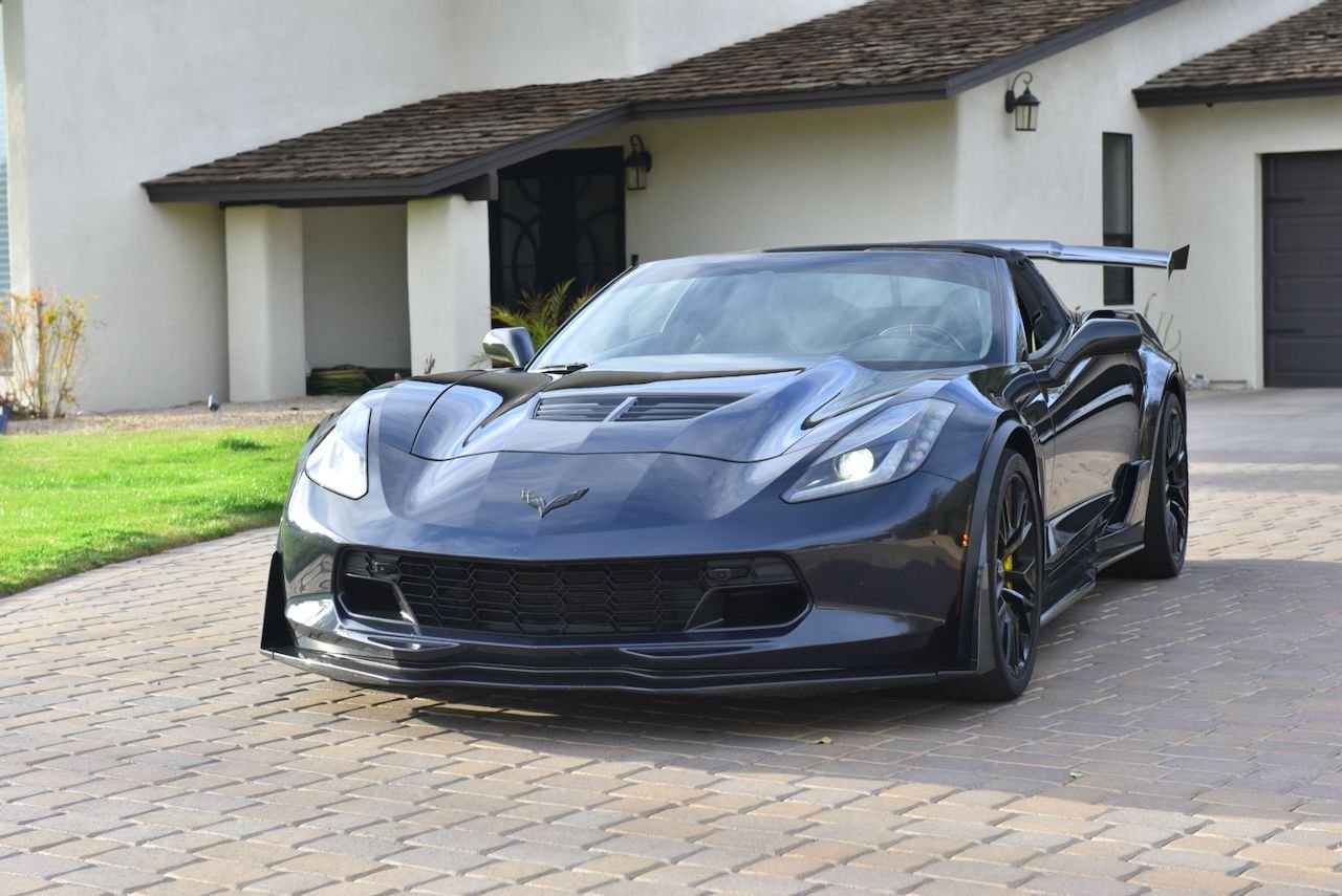 SOLD - C7 Z07 Z06 Midnight Race Blue - carbon everything - Automatic A8 ...