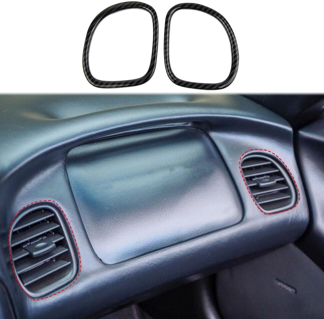 1997-2004 Corvette C5 Carbon Fiber A/c Vent Dash Overlays Available at ...