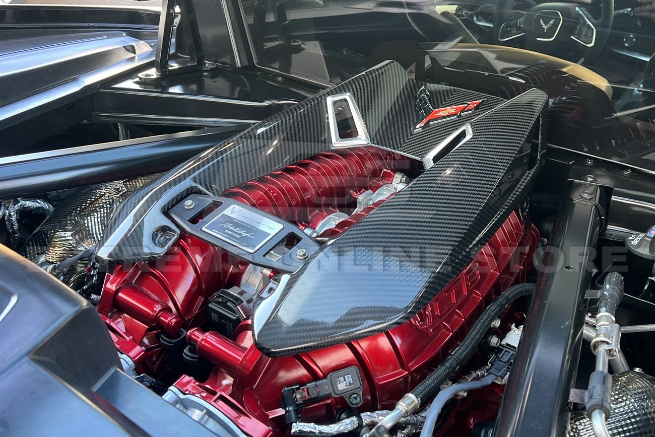 Corvette C8 Z06 Carbon Fiber Engine Cover - CorvetteForum - Chevrolet ...