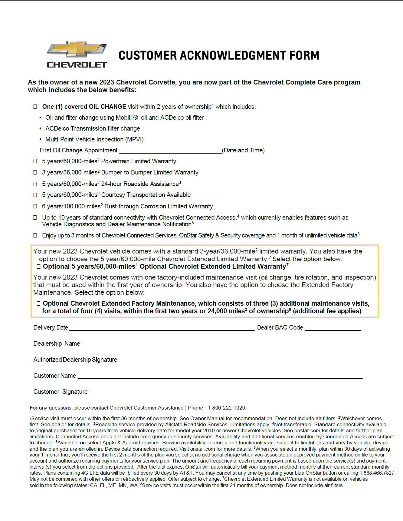 C8 Free Warrenty coverage - CorvetteForum - Chevrolet Corvette Forum ...