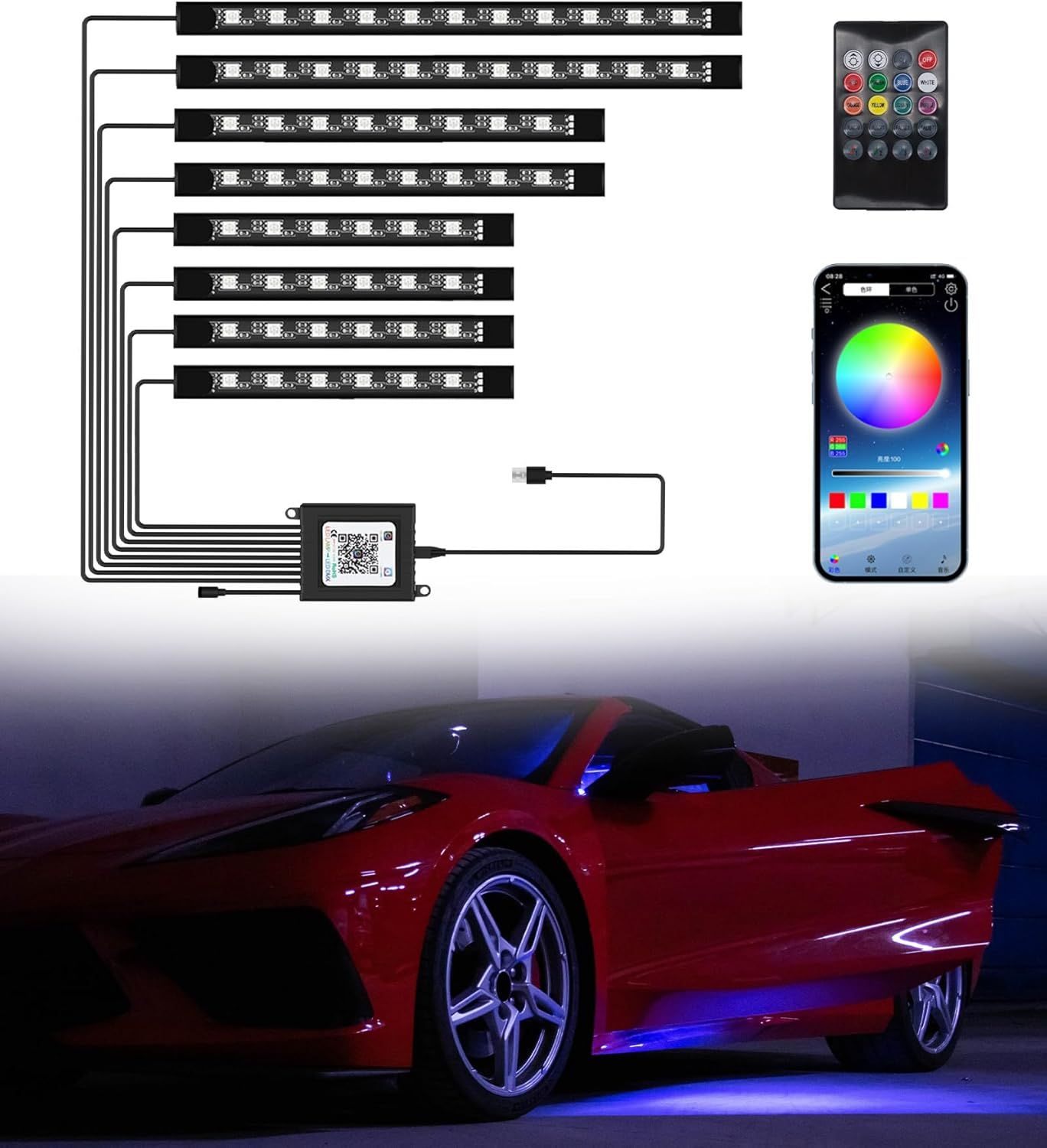 Calling All C8 Owners! Test Our New C8 RGB LED Lights & Share Your ...