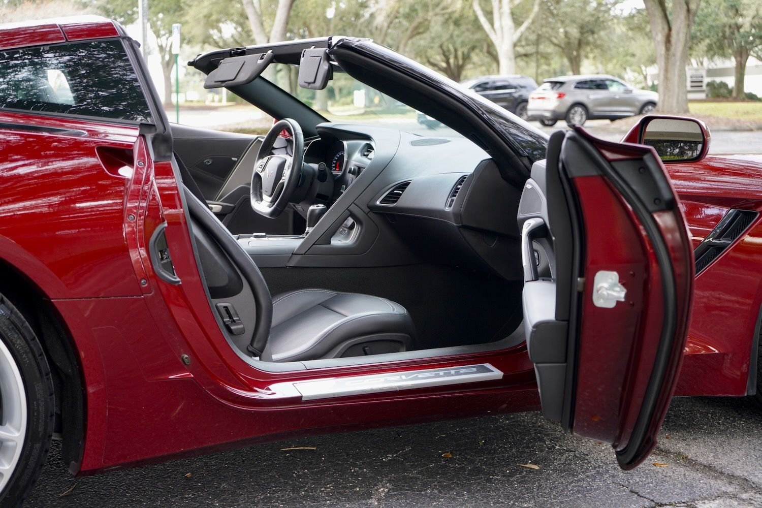 FS (For Sale) C7 Stingray Long Beach Red Metallic 1 own 36k mile clean ...