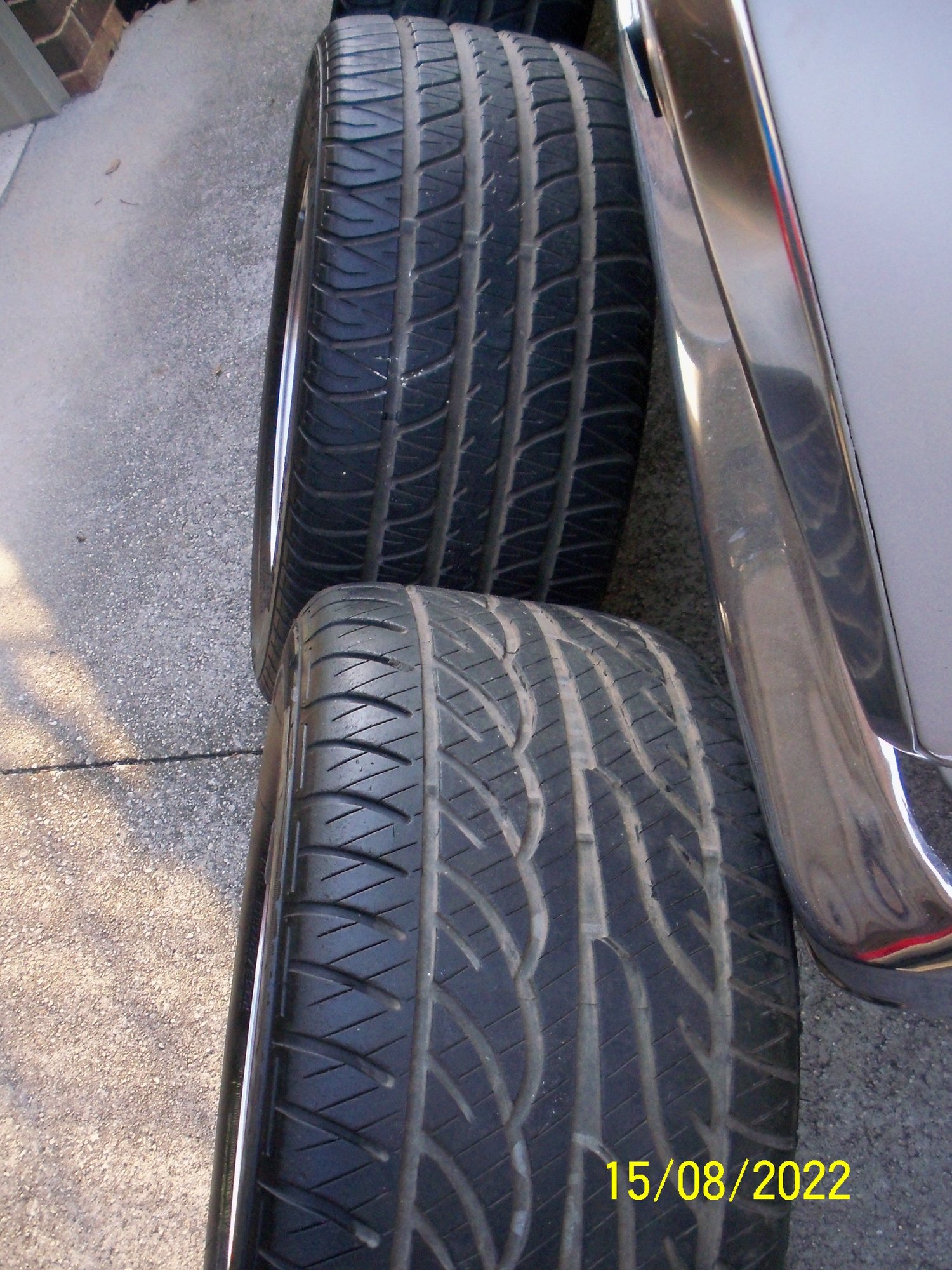 FS (For Sale) 4 Dunlop SP Sport 255/50/ZR16 tires on Vette rims ...