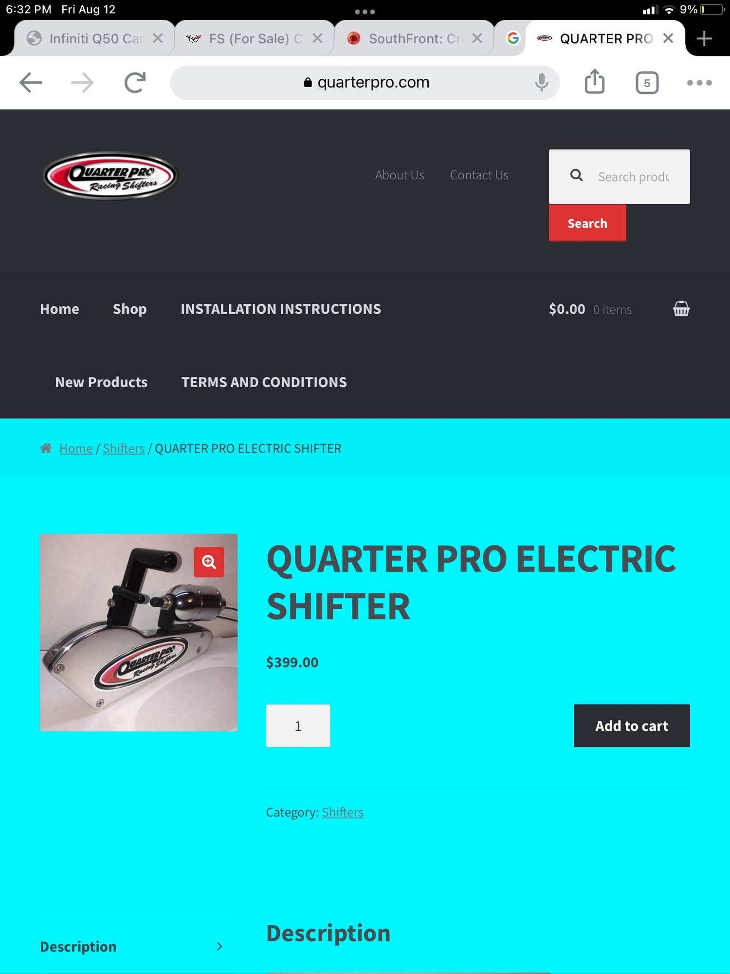 FS (For Sale) Quarter pro electric shifter - CorvetteForum - Chevrolet ...