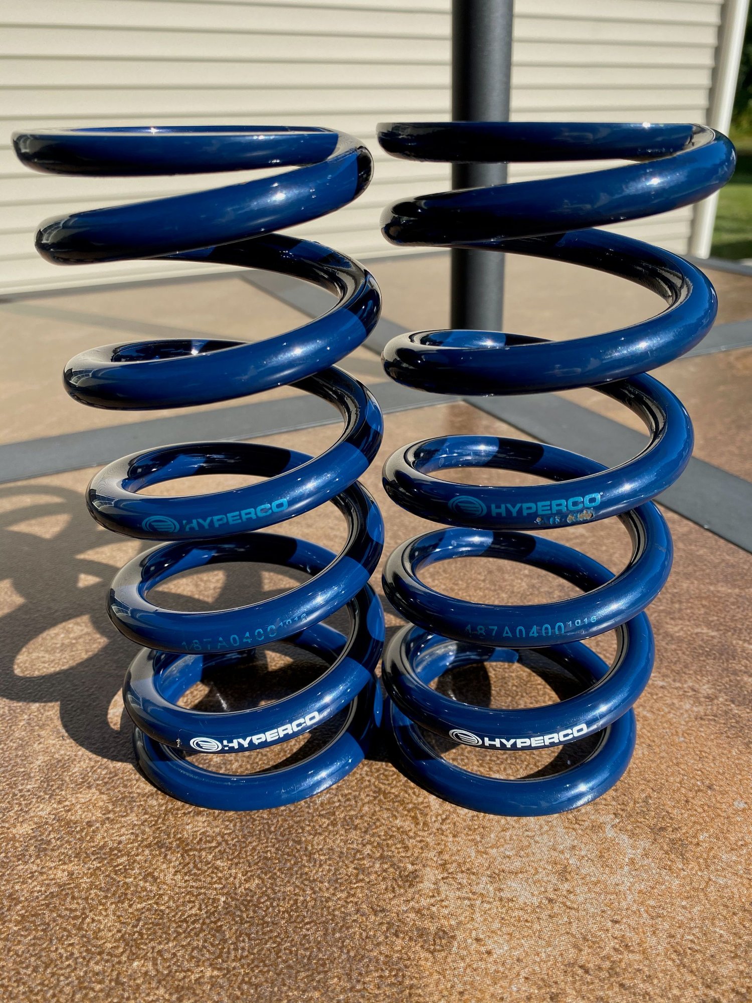 FS (For Sale) Hyperco Coilover Springs 2.25" I.D. - 400lbs spring rate ...