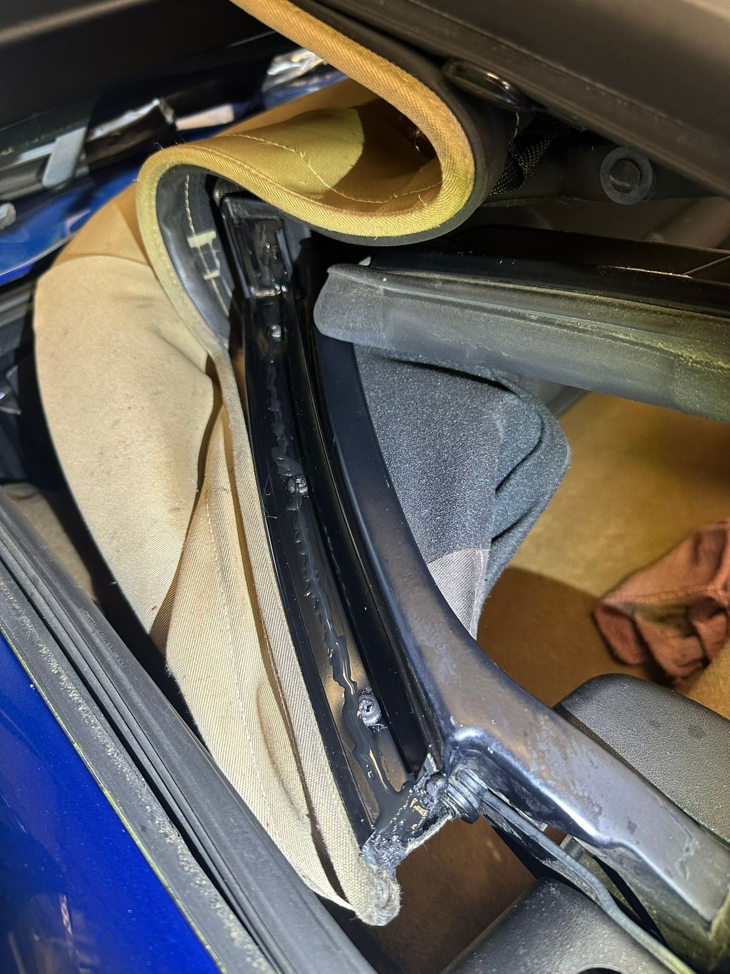 How to replace C5 Corvette Convertible top seals / weather stripping ...