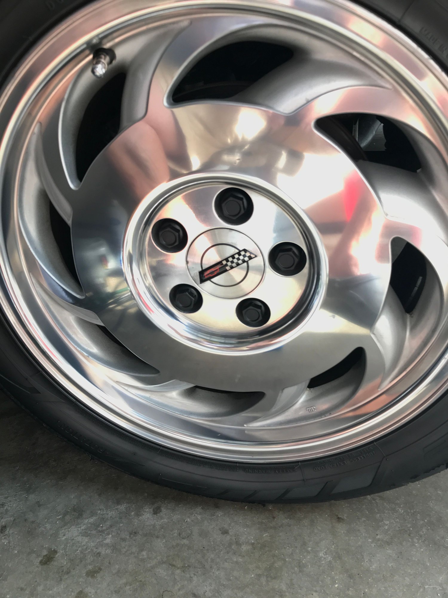 Cleaning the backside of C4 Aluminum Wheels - CorvetteForum - Chevrolet ...
