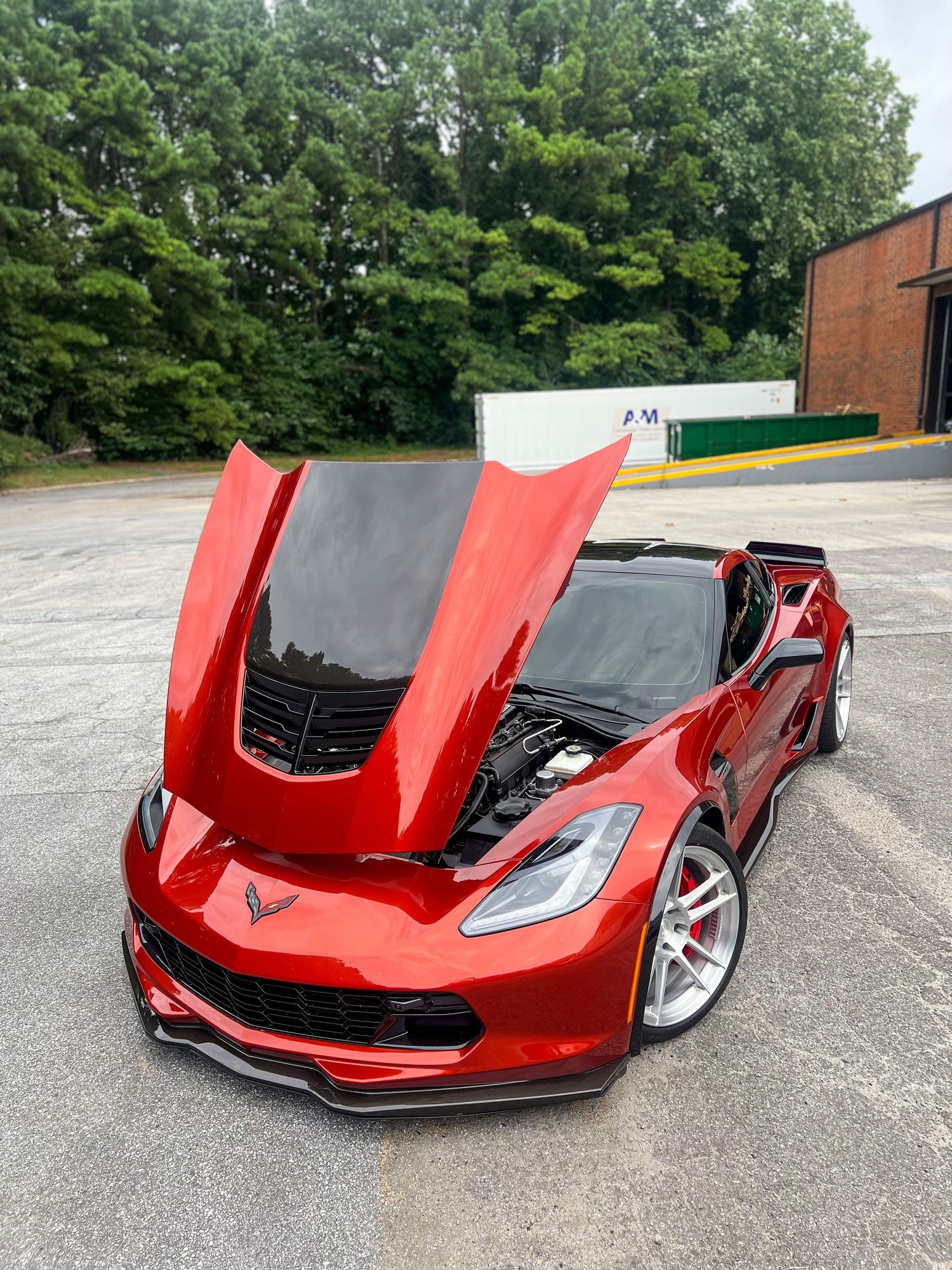 First 2017 C7 Z06 in Daytona Sunset Orange Metallic (FULL REPAINT ...