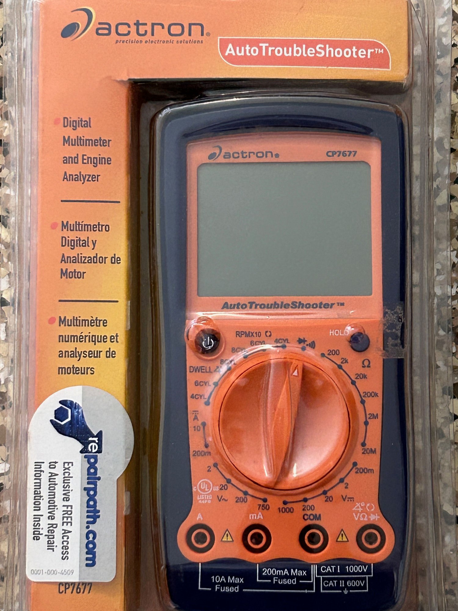 FS (For Sale) ACTRON Catron CP7677 Auto Trouble shooter/ US General ...