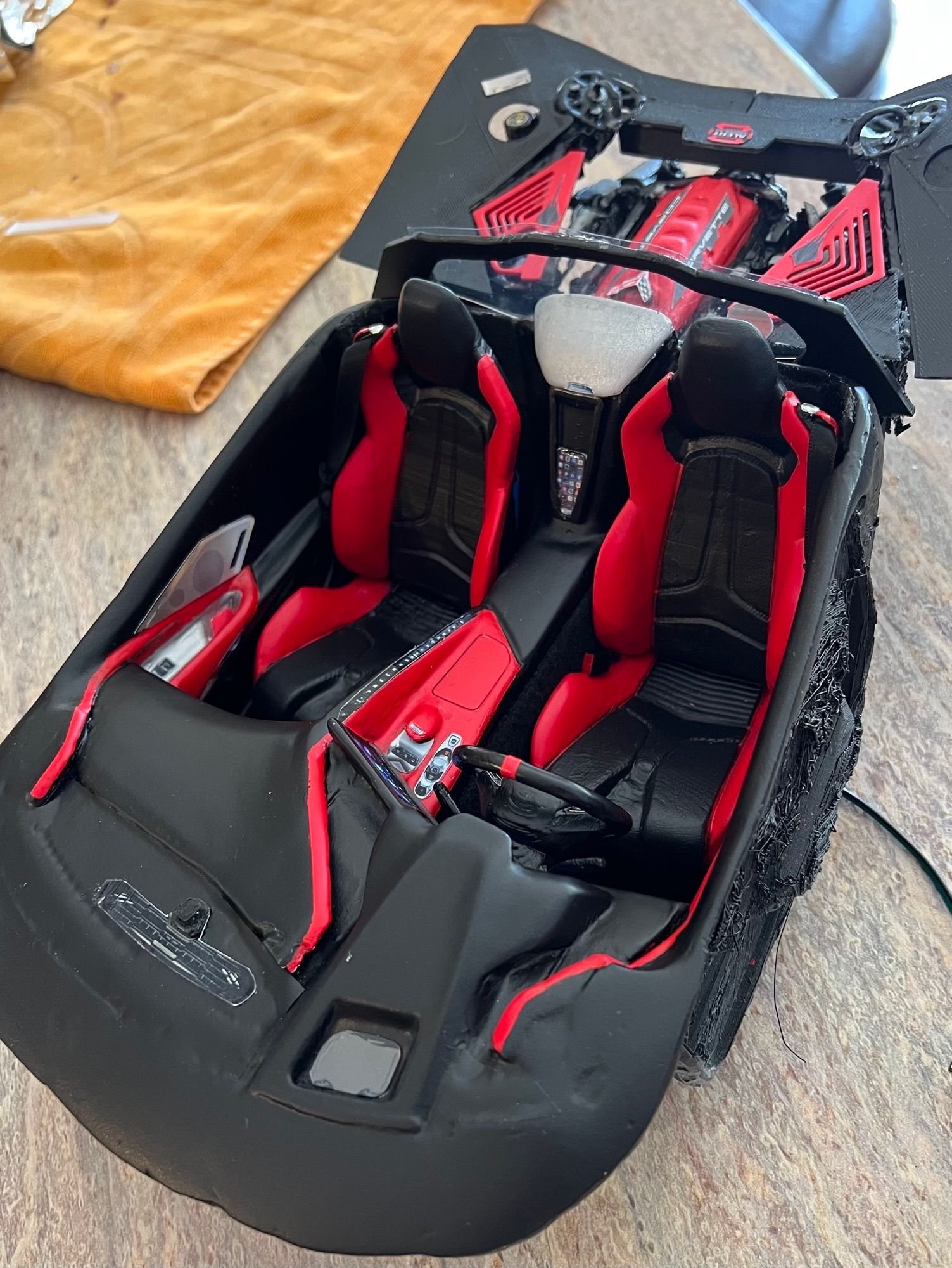 1/8 scale 3D printed C8 project - CorvetteForum - Chevrolet Corvette ...