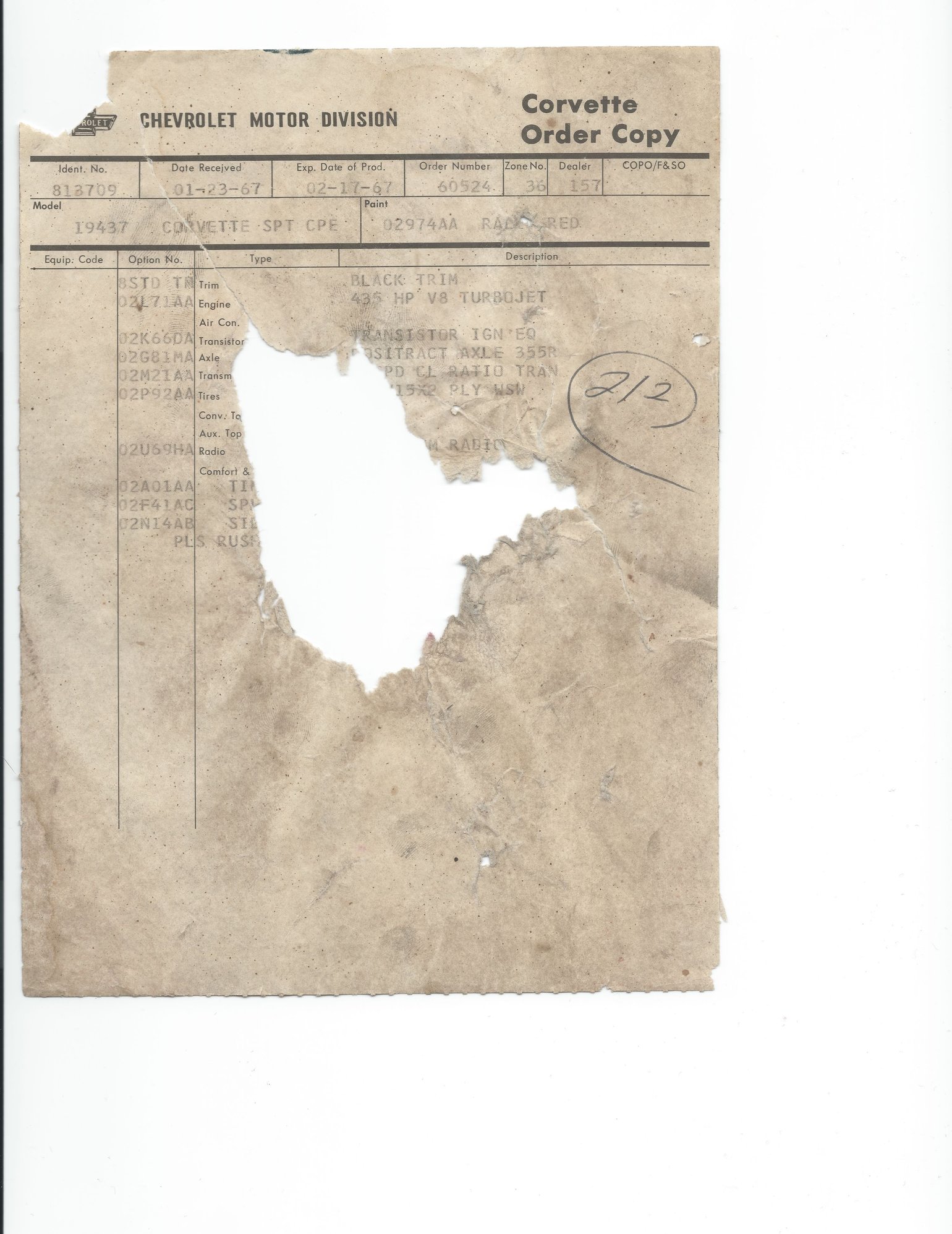 Size / Dimensions of a 1967 Tank Sticker? - CorvetteForum - Chevrolet ...