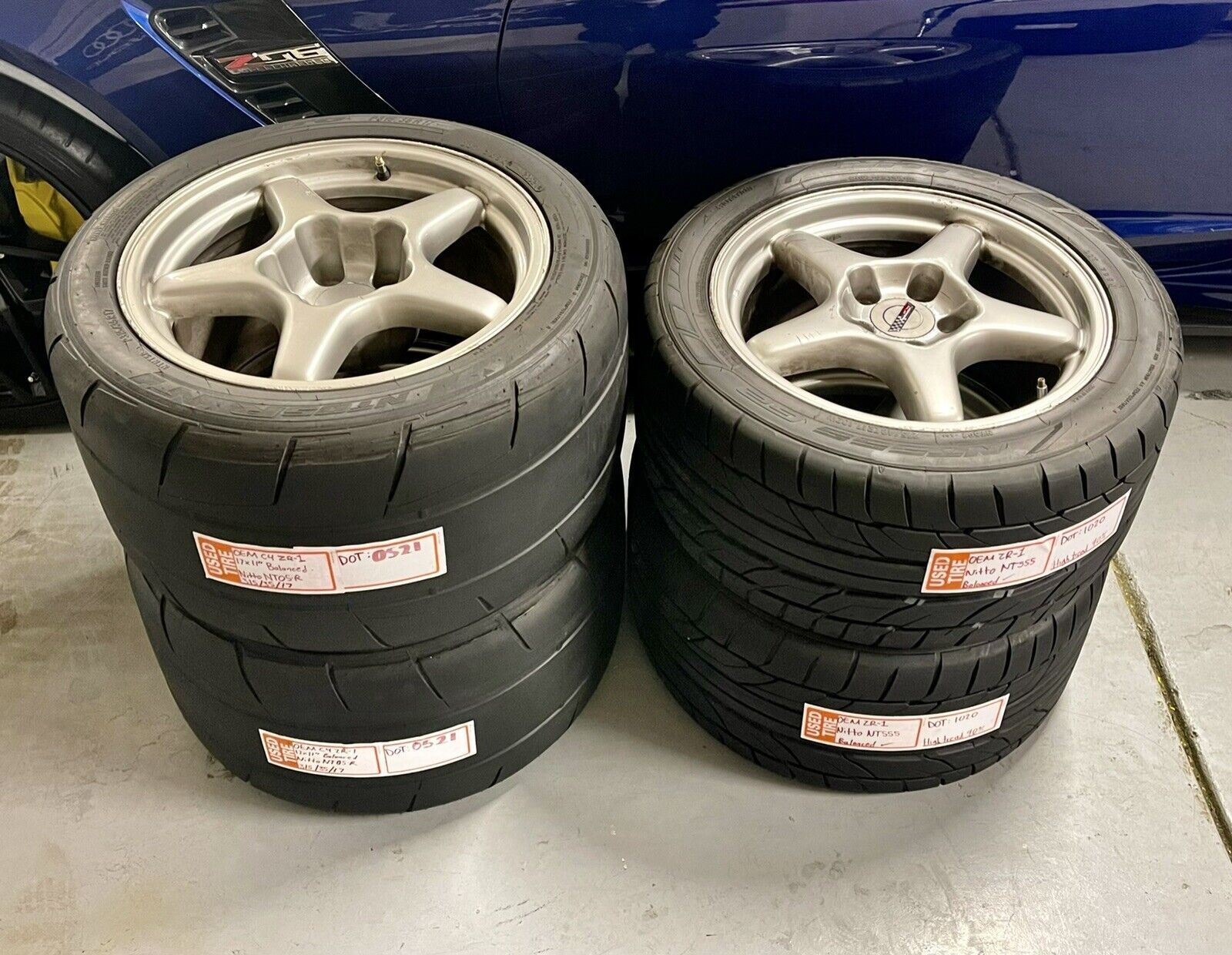 FS (For Sale) Corvette ZR1 OEM 17X11 wheels and tires A MOLD ...