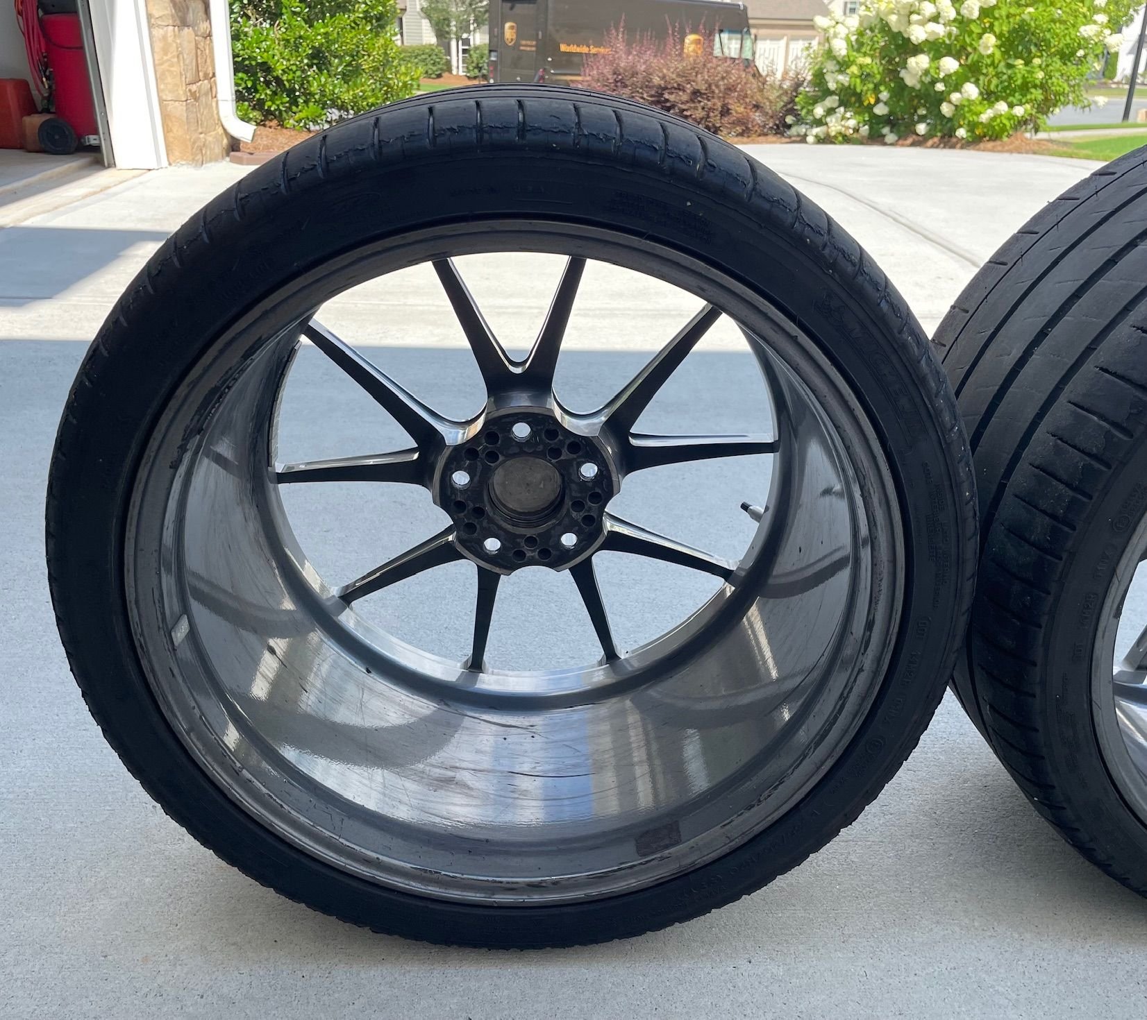 FS (For Sale) Forgeline GS1 monoblock wheels with MPSS tires for Z06/GS ...