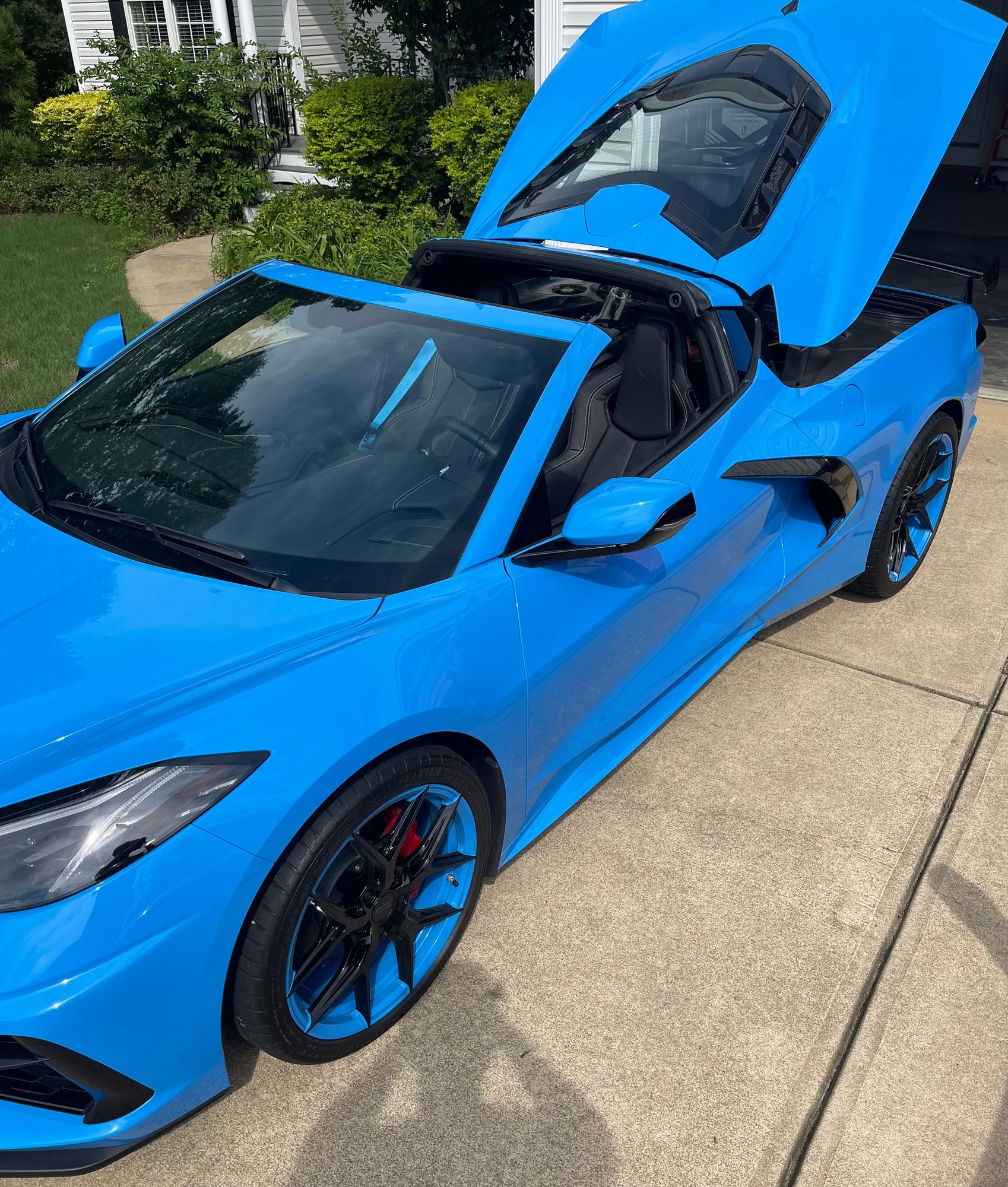 Sold 2023 1LT Rapid Blue Coupe - CorvetteForum - Chevrolet Corvette ...