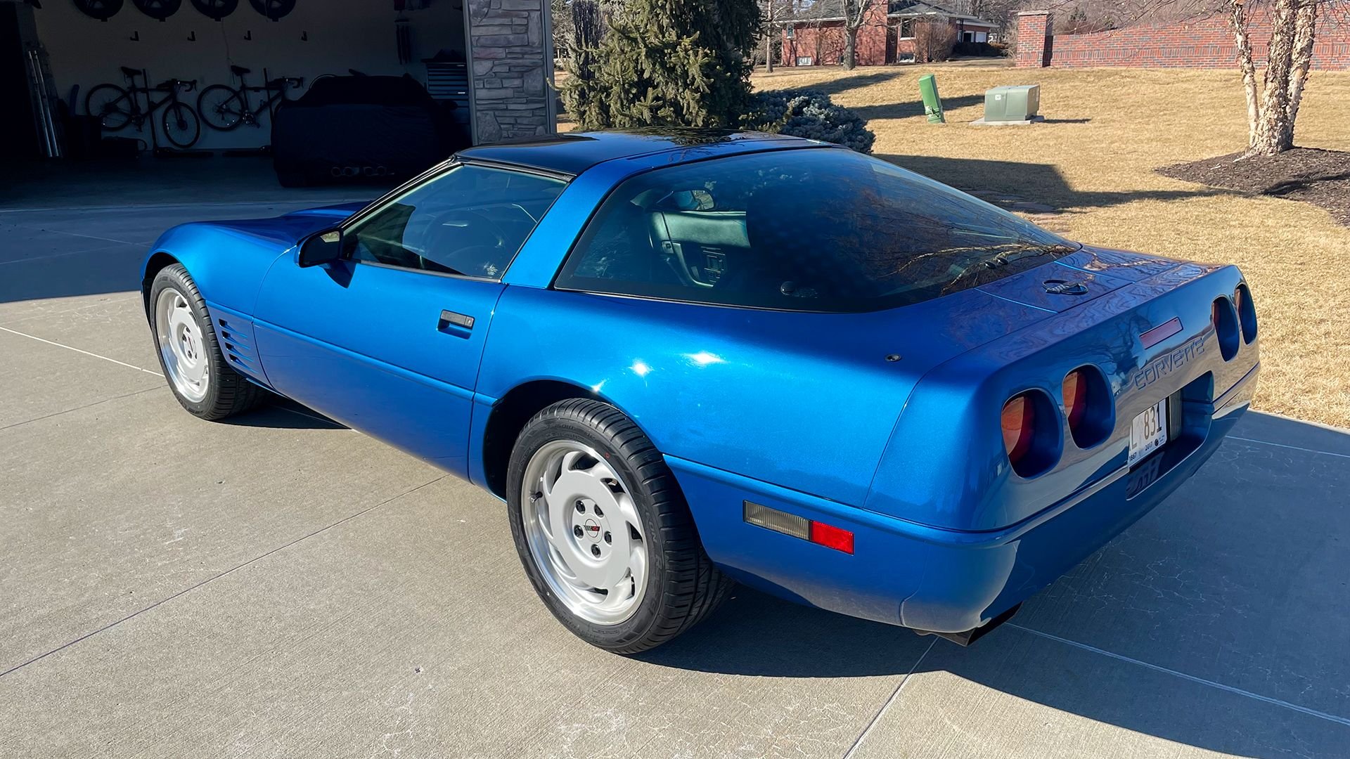 FS (For Sale) SOLD!!1992 Corvette Quasar Blue/Black 6-speed 71K Miles ...