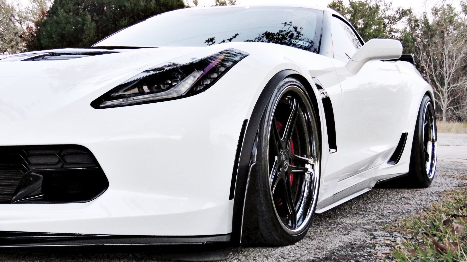C7 Z06 with 20x10.5 front and 20x13 rear wheel setup - CorvetteForum ...