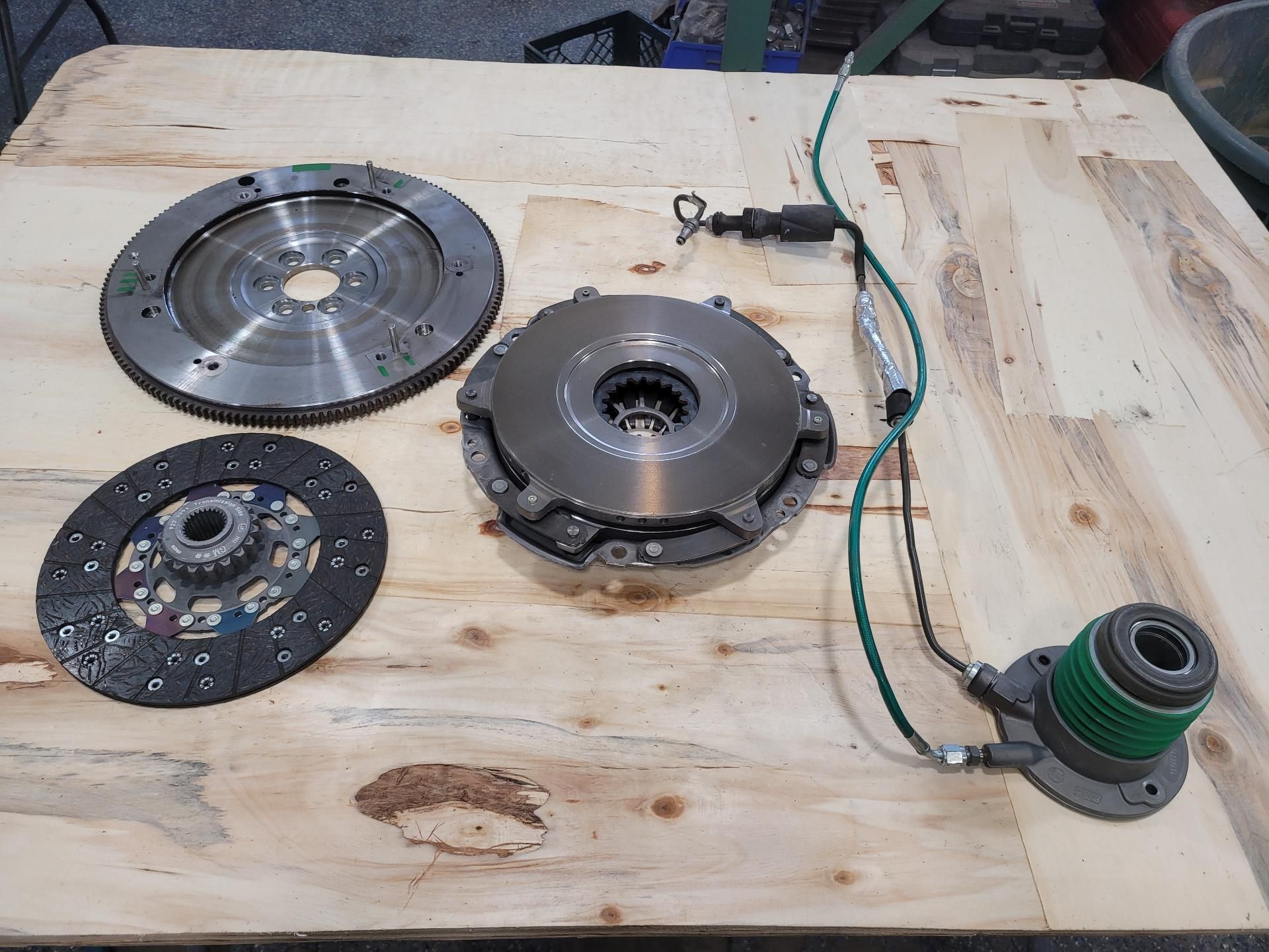 FS (For Sale) Monster Clutch SK Twin Disc w/24lb Flywheel Slave ...