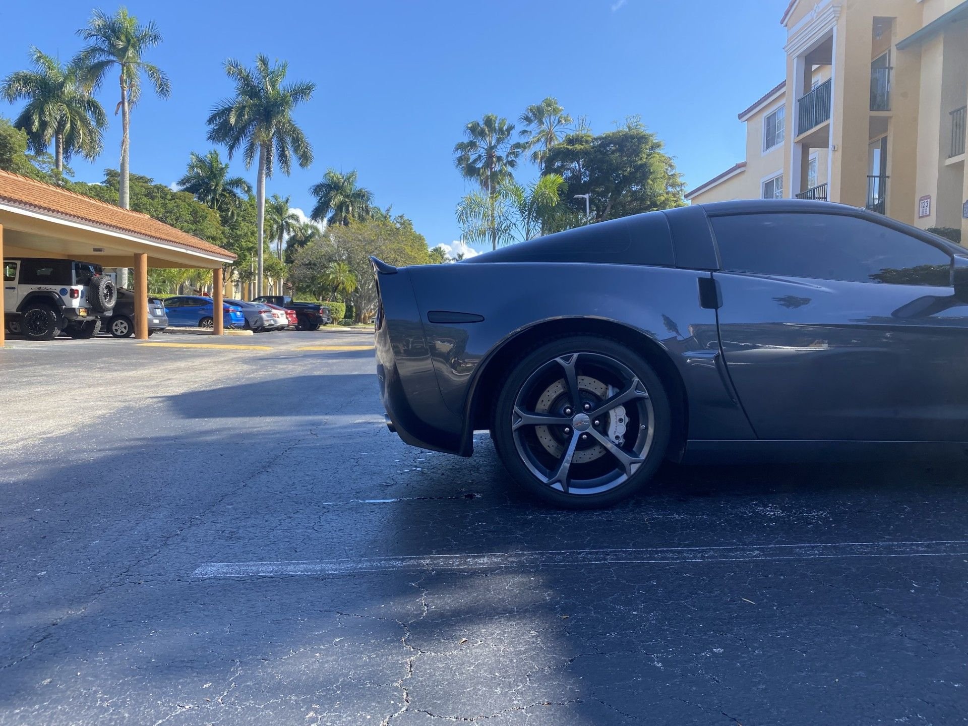 New EOS spoiler installed - CorvetteForum - Chevrolet Corvette Forum ...