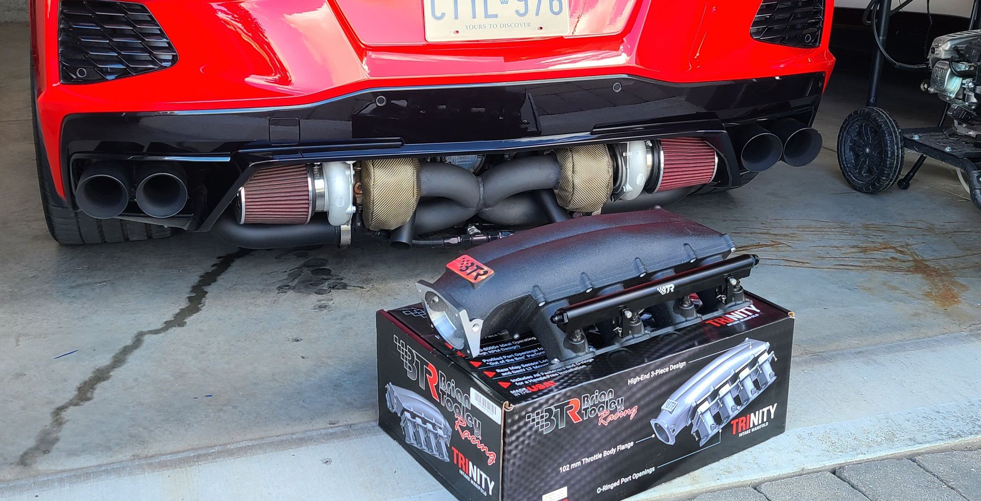 BTR Trinity Intake Manifold on C8 - CorvetteForum - Chevrolet Corvette ...