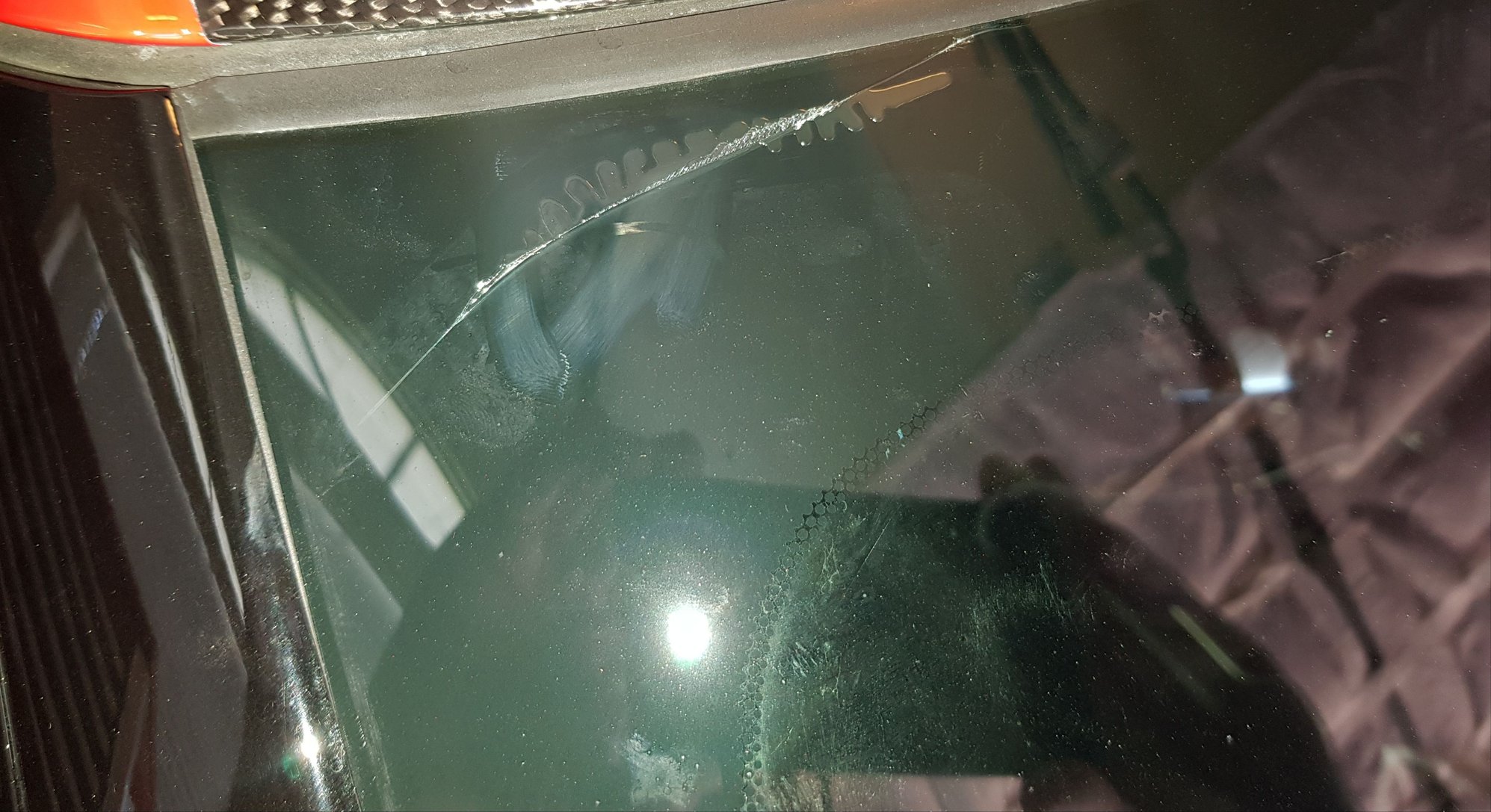 WTF: windshield stress crack? - CorvetteForum - Chevrolet Corvette ...