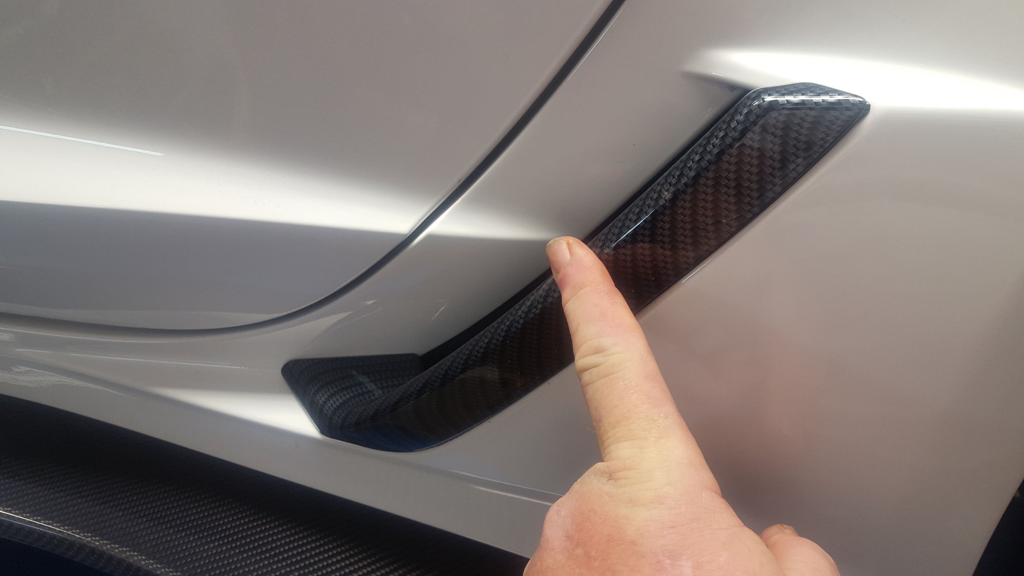 Rocker Brake Duct Scoop Insert Covers for C7 Corvette Z06 from PFYC.com ...