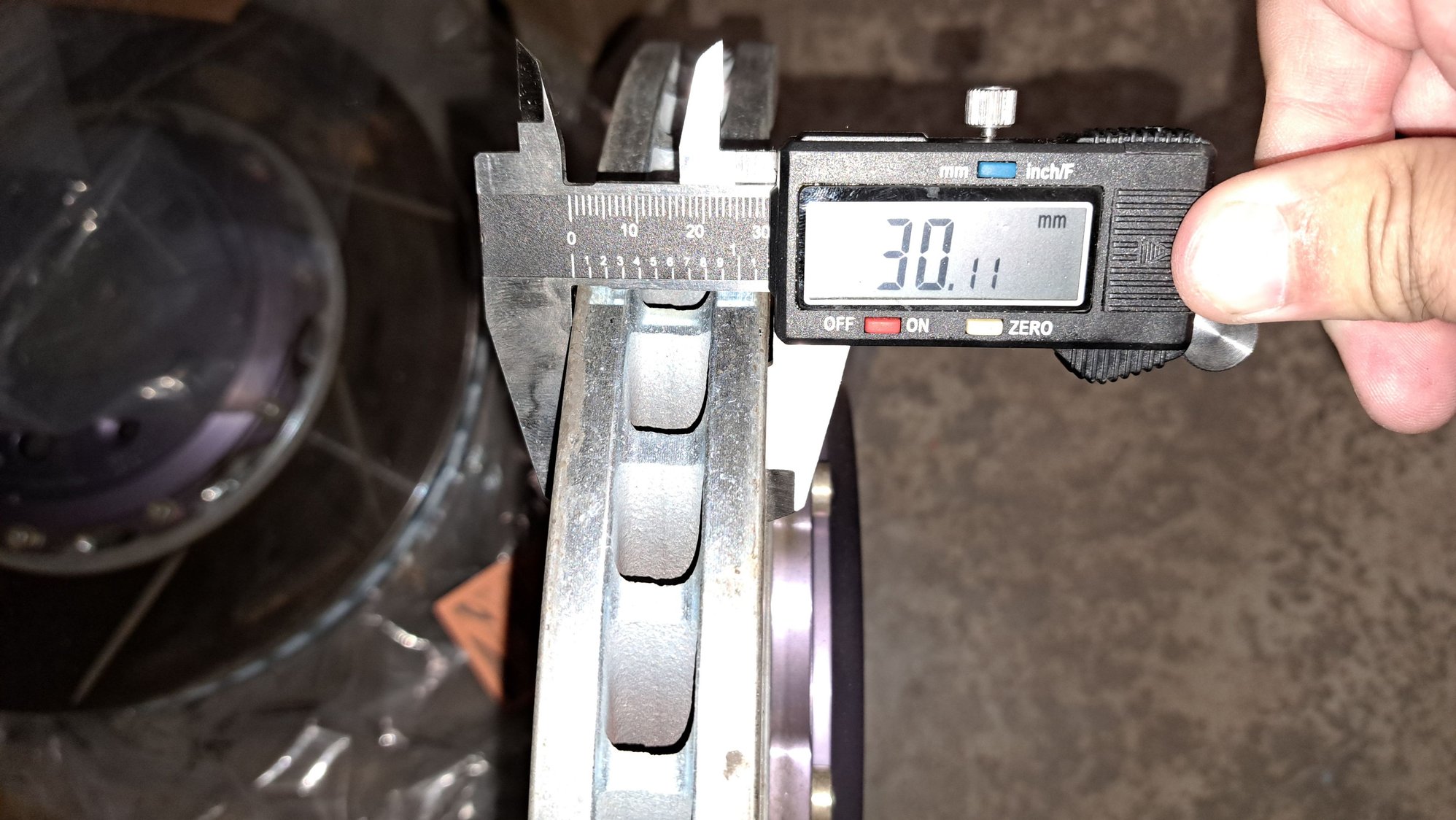 FS (For Sale) Front and rear girodisc rotors with full thickness ...