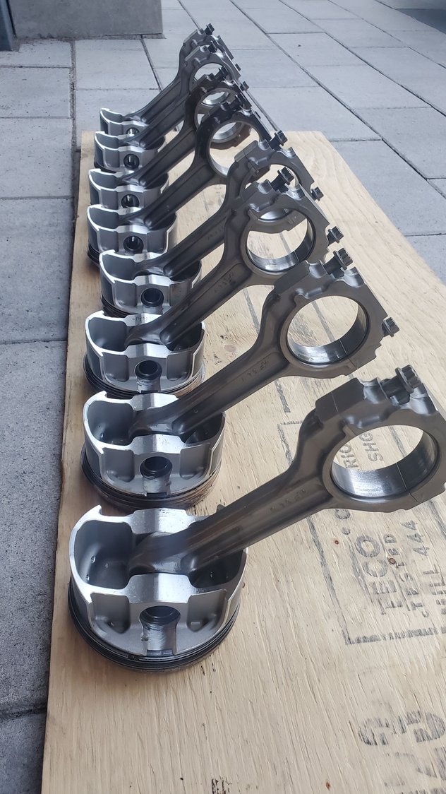 FS (For Sale) Ls7 rods, wiseco pistons, ls7 crank,arp bolts, bearings ...