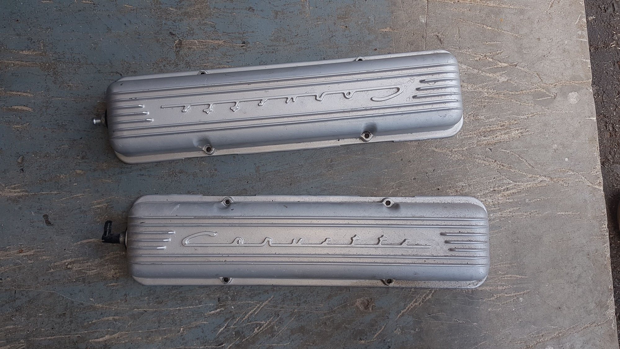 FS (For Sale) C2 SBC Corvette valve covers (no "defect" casting line ...