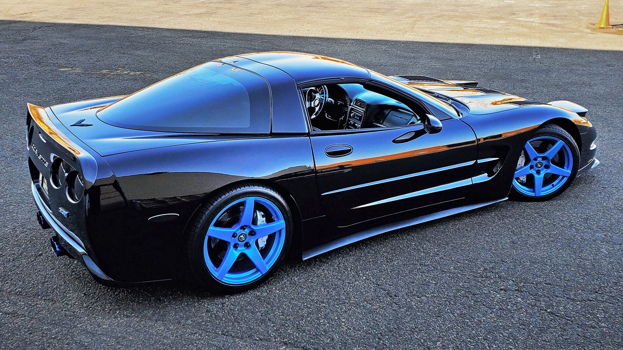 FS (For Sale) (SOLD) Full Custom Black 2000 Corvette Coupe ...