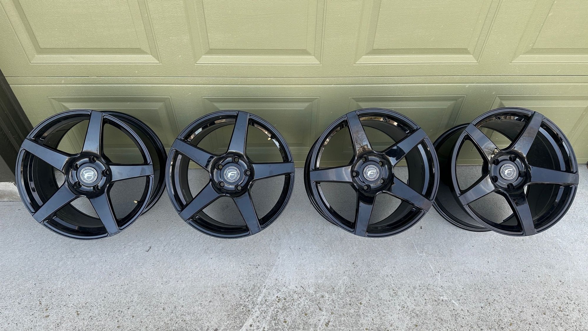 FS (For Sale) Forgestar CF5 18x9.5, 18x11 C5 Corvette fitment Semi ...