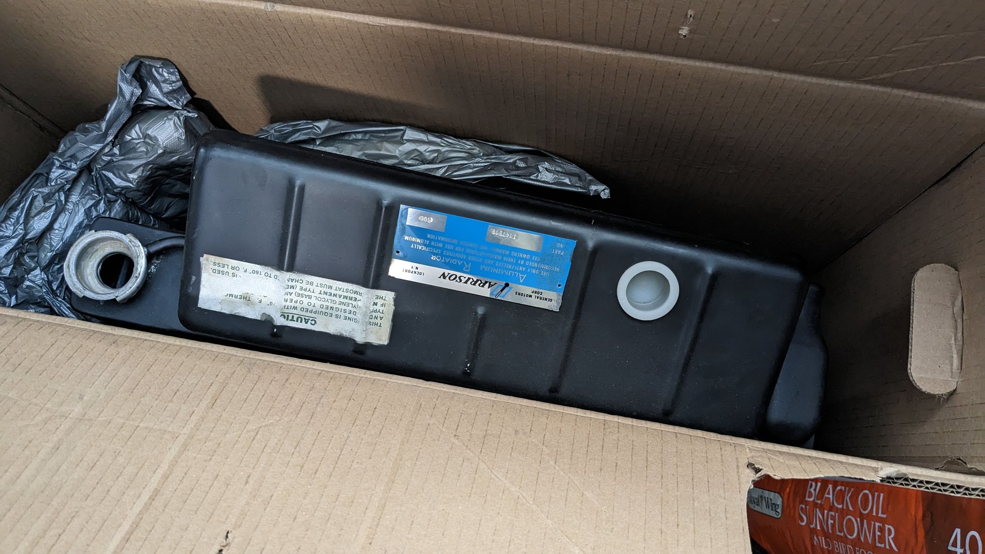 FS (For Sale) 1960-1961 Corvette top tank radiator - CorvetteForum ...