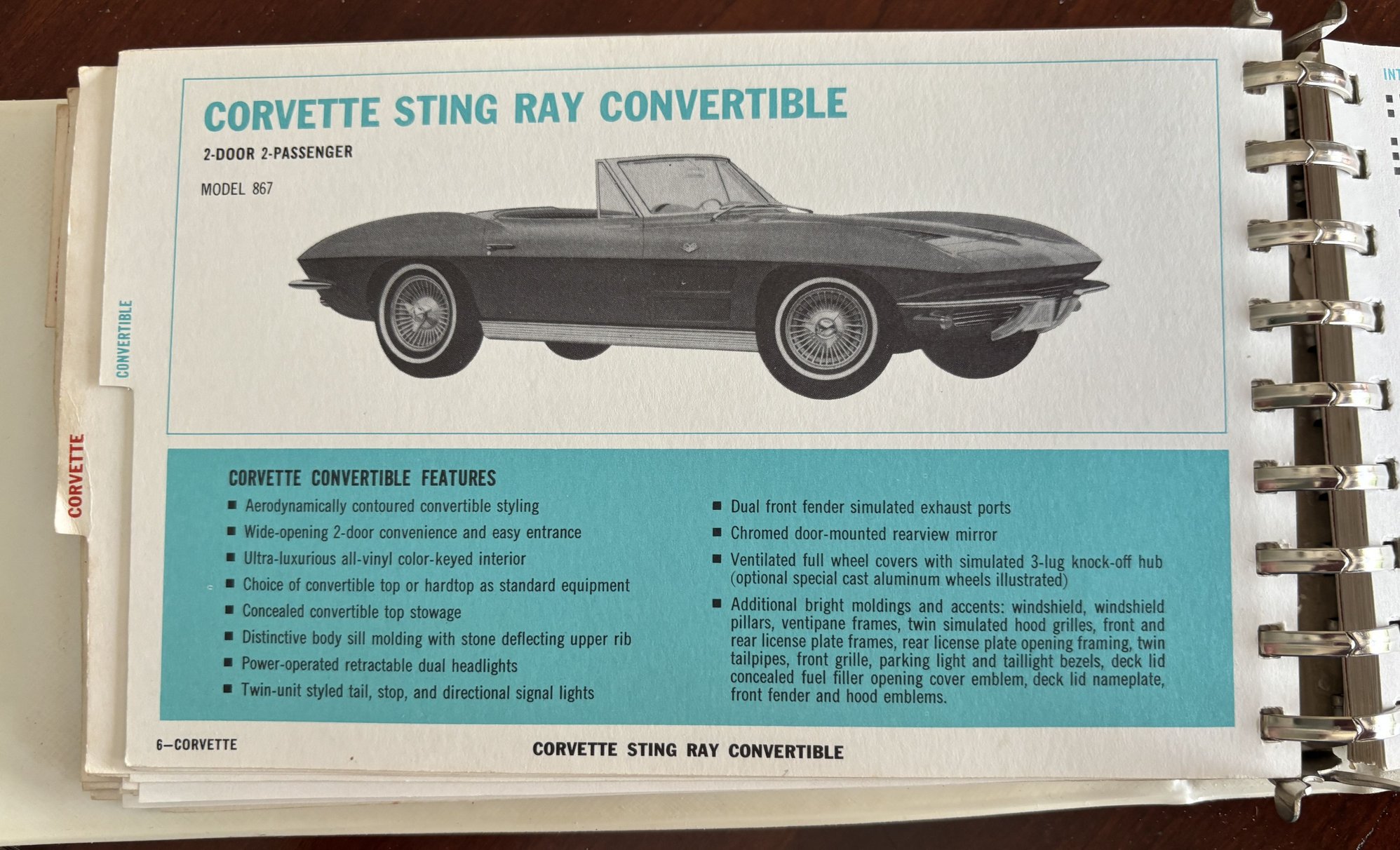 FS (For Sale) 1963 Literature For Sale - CorvetteForum - Chevrolet ...