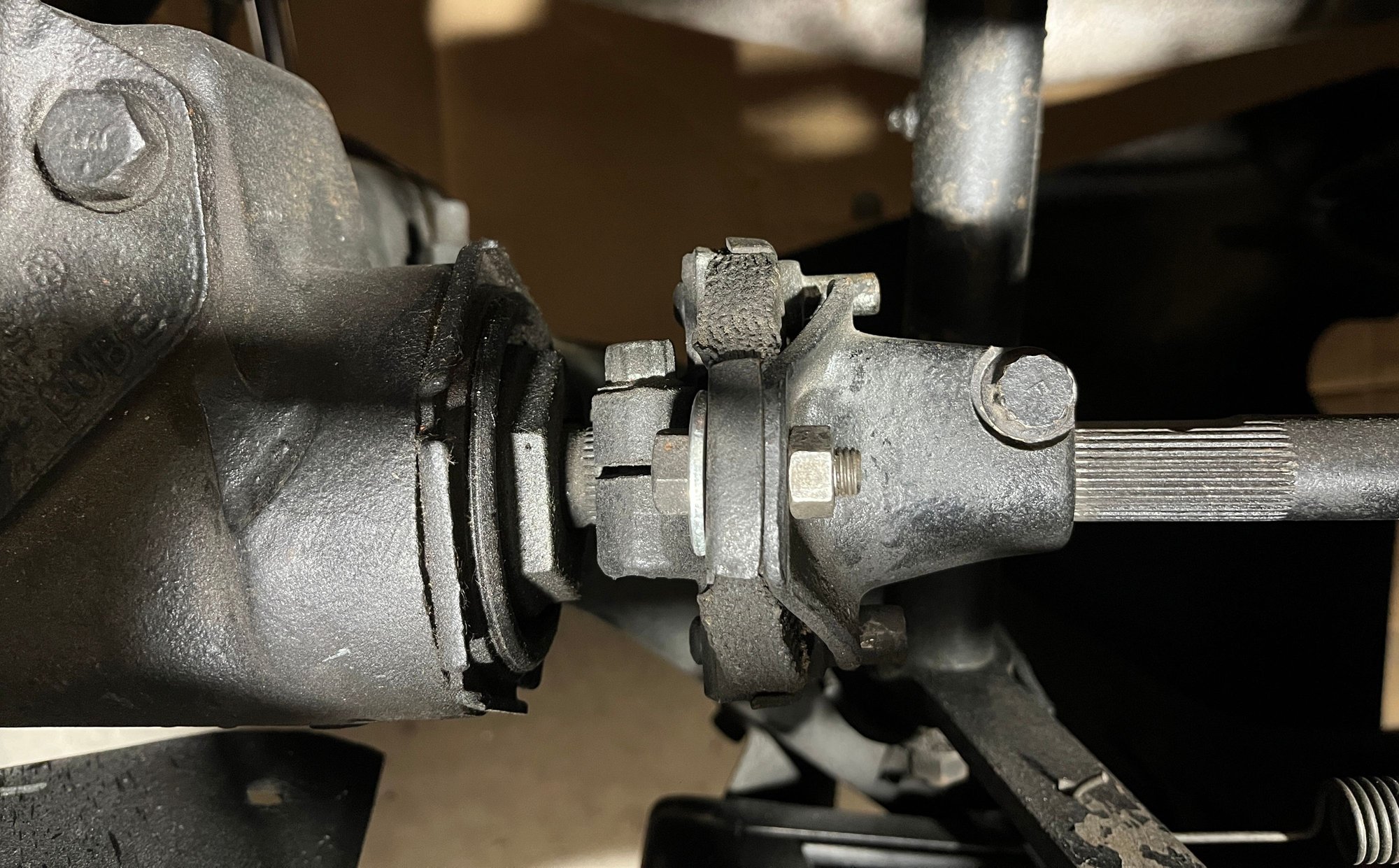 Steering Couple (Rag Joint) replacement - CorvetteForum - Chevrolet ...