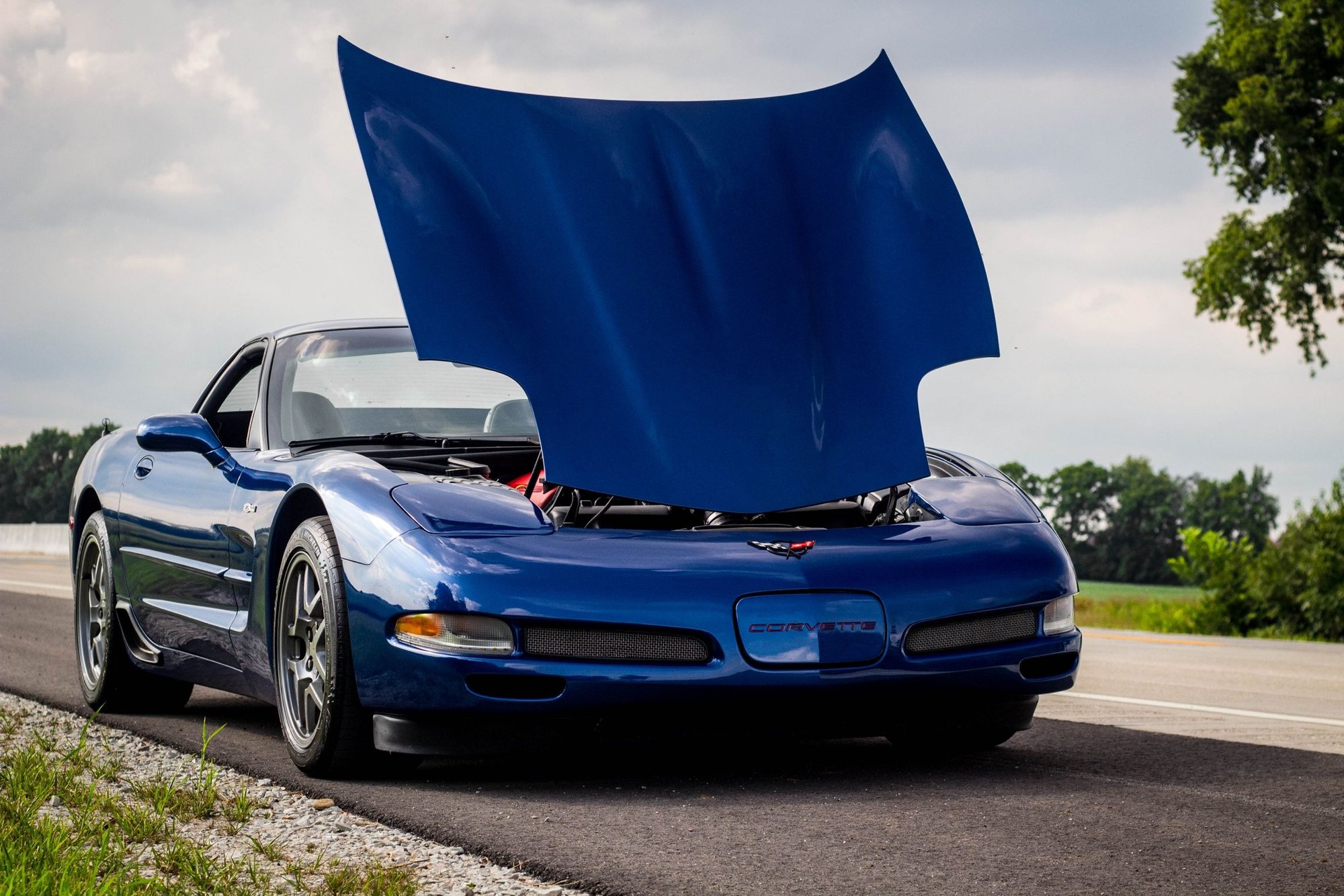 FS (For Sale) 2002 Z06 Electron Blue With Mod Red - CorvetteForum ...