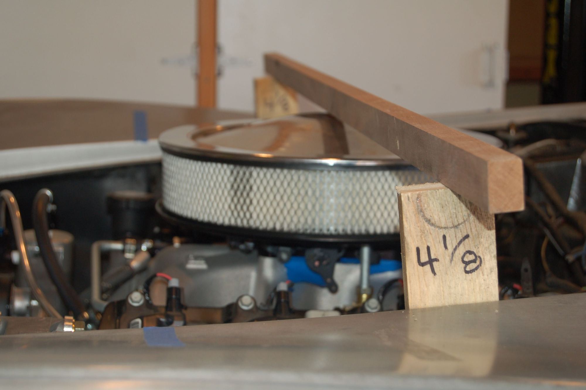 LS3 carb intake clearance with L88 hood - CorvetteForum - Chevrolet ...