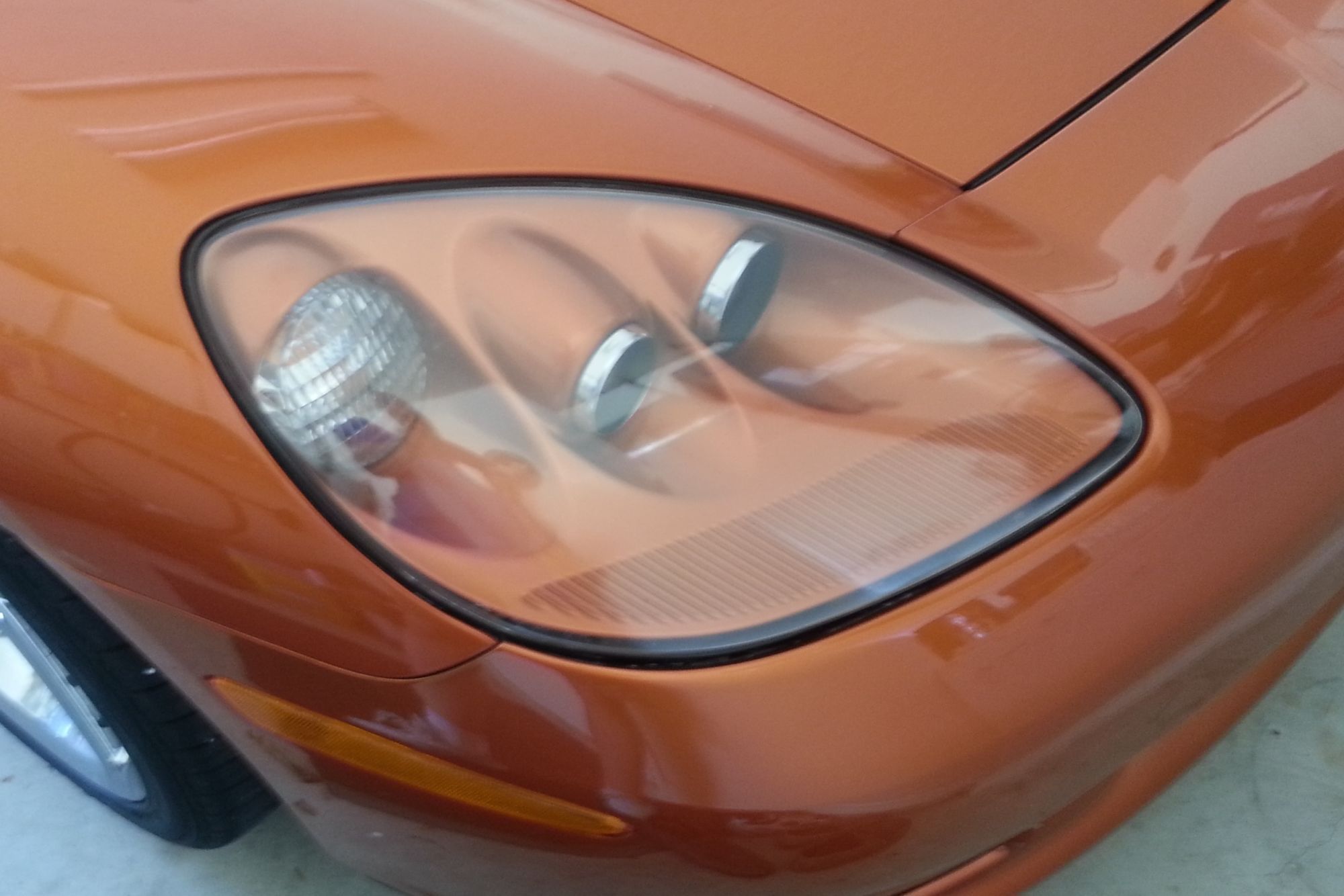 Headlights crazed already...thinking of tinting. - CorvetteForum ...