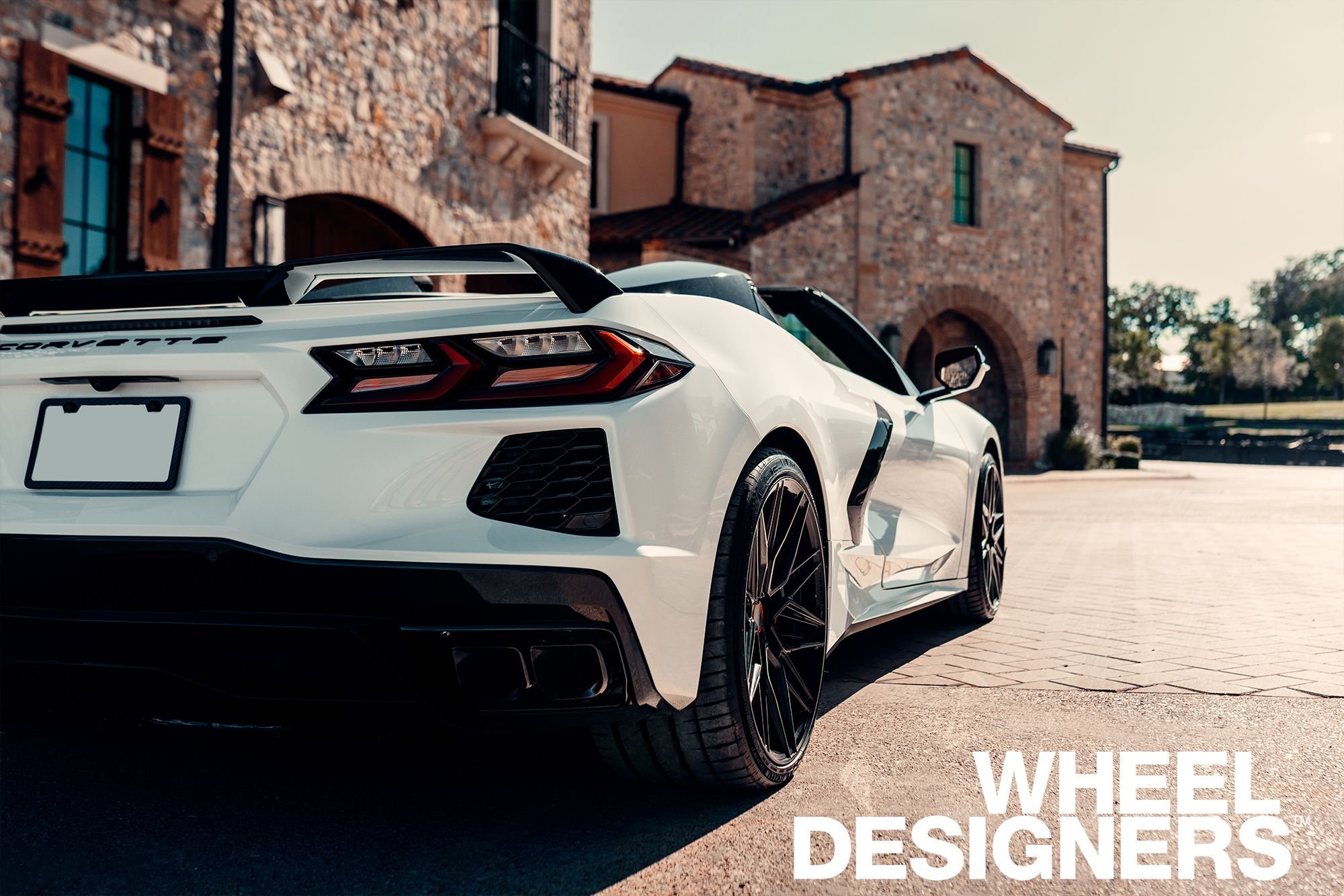 Artic White Corvette C8 - Vossen HF-7 Photoshoot - CorvetteForum ...