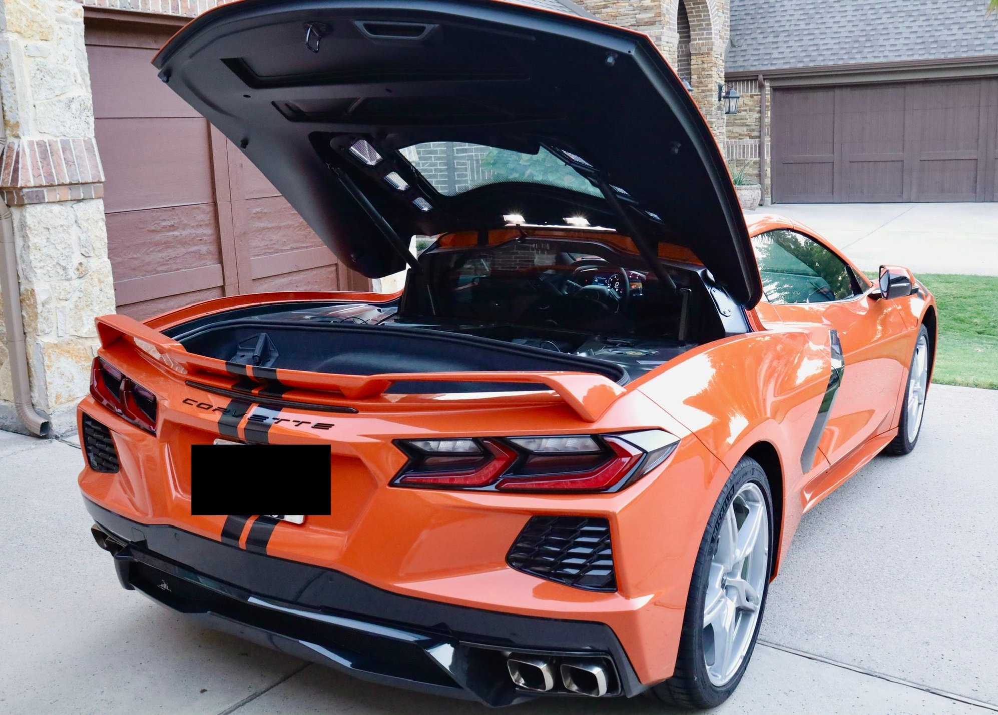 2020 Orange Corvette C8 2LT - CorvetteForum - Chevrolet Corvette Forum ...