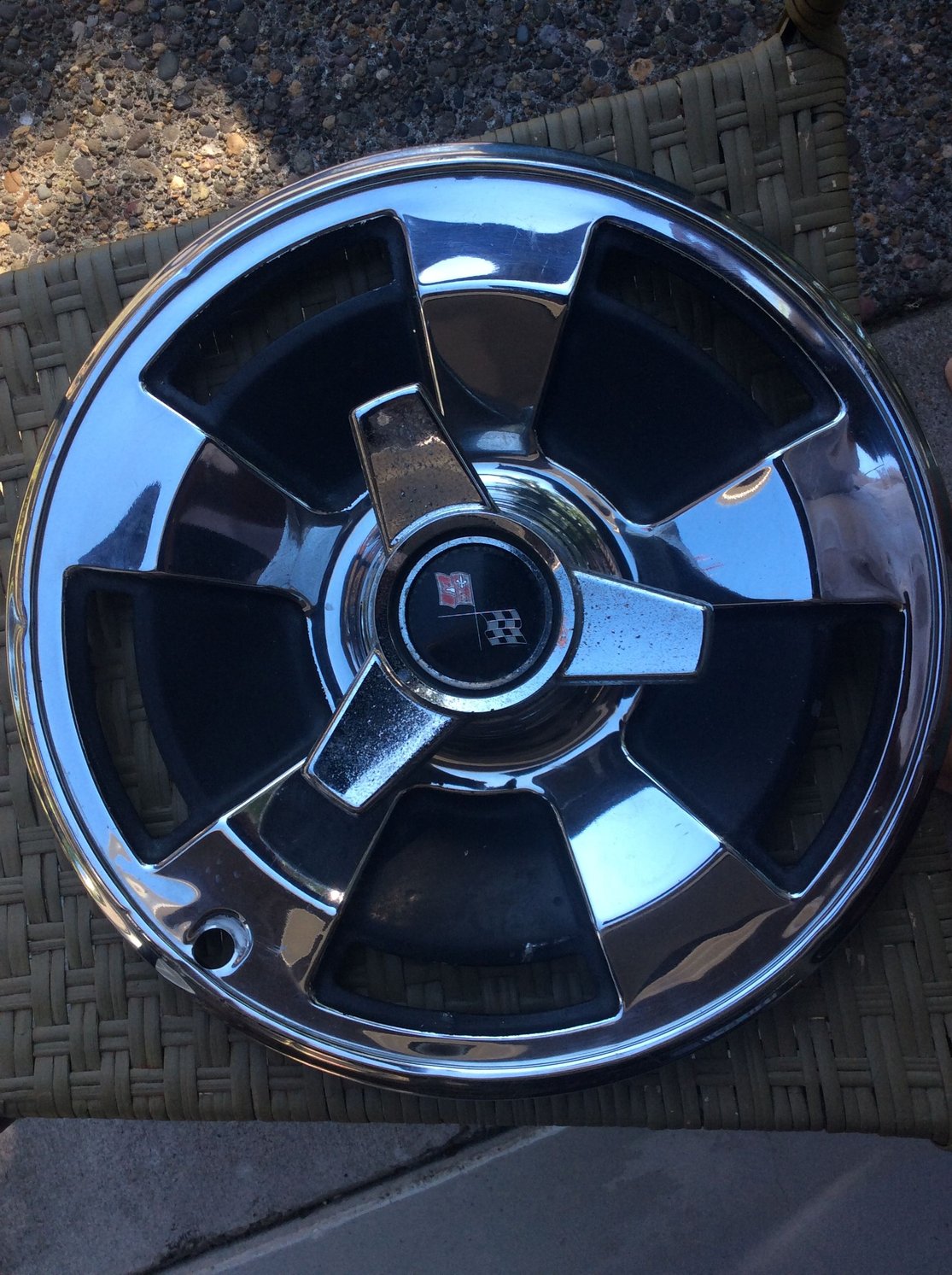 FS (For Sale) 1966 hubcaps set - CorvetteForum - Chevrolet Corvette ...