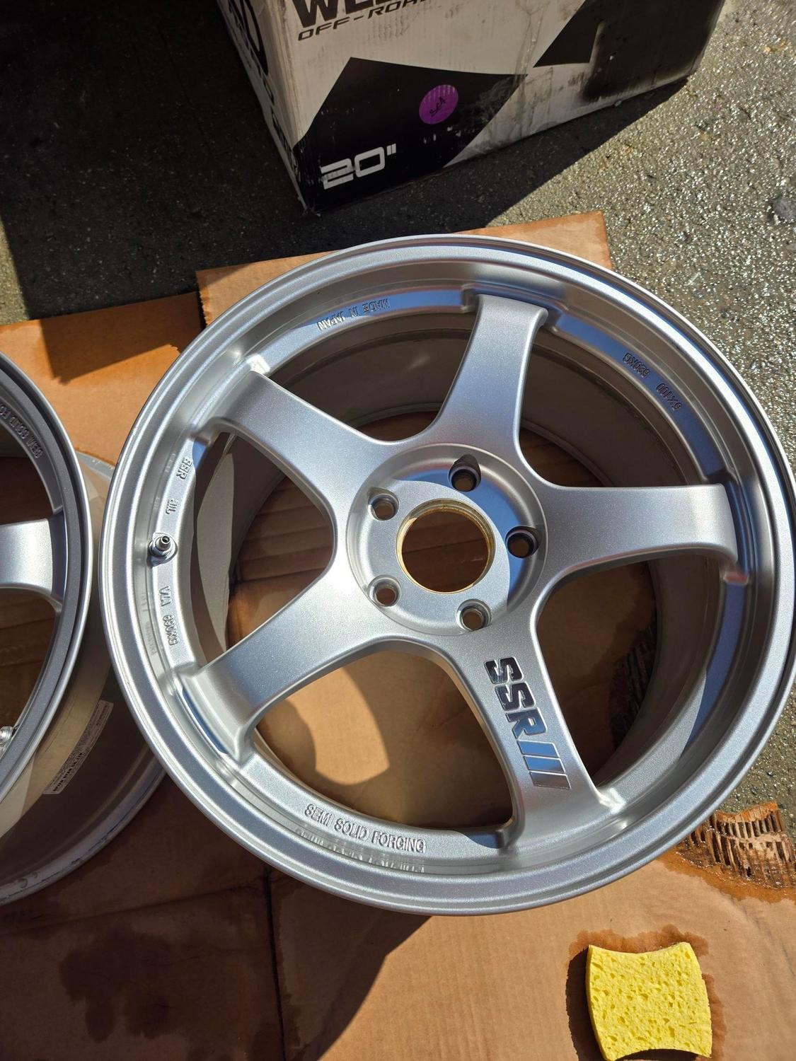 FS (For Sale) SSR GT2 Wheels in NJ $2500 very rare, great condition ...
