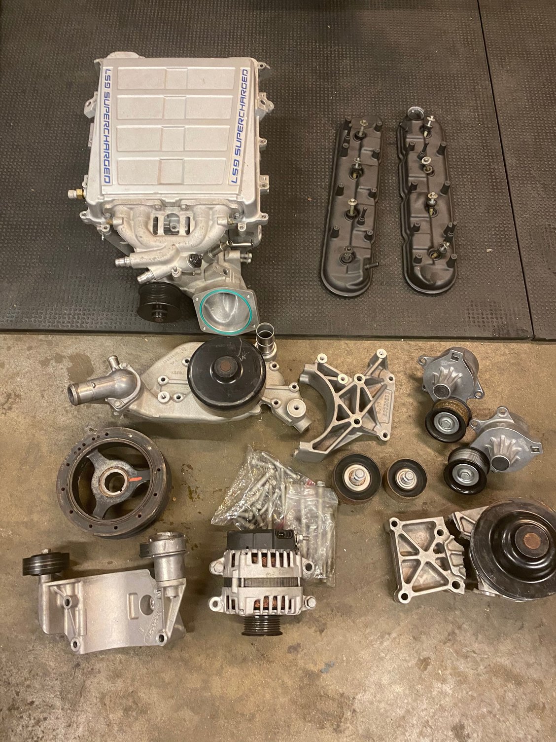 FS (For Sale) FS ported LS9 with accessories - CorvetteForum ...