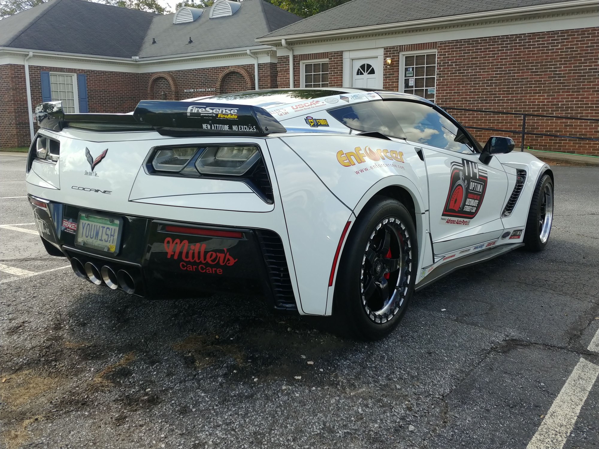 Forgestar D5 Drag Wheels Package Bundle (Corvette C7 Z06/ZR1 18x12 R ...