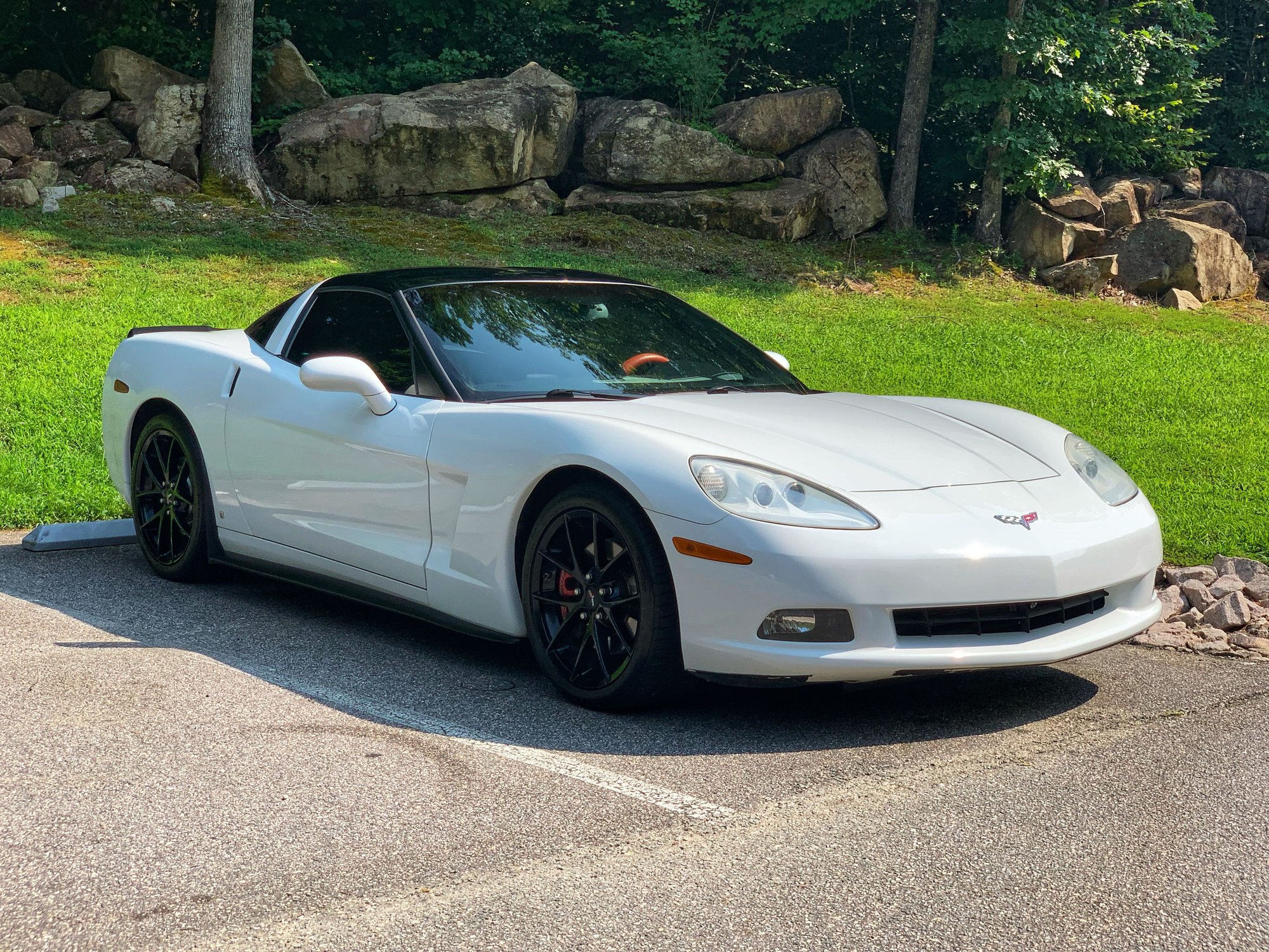 FS (For Sale) 2008 3LT White with Red Leather Interior - CorvetteForum ...